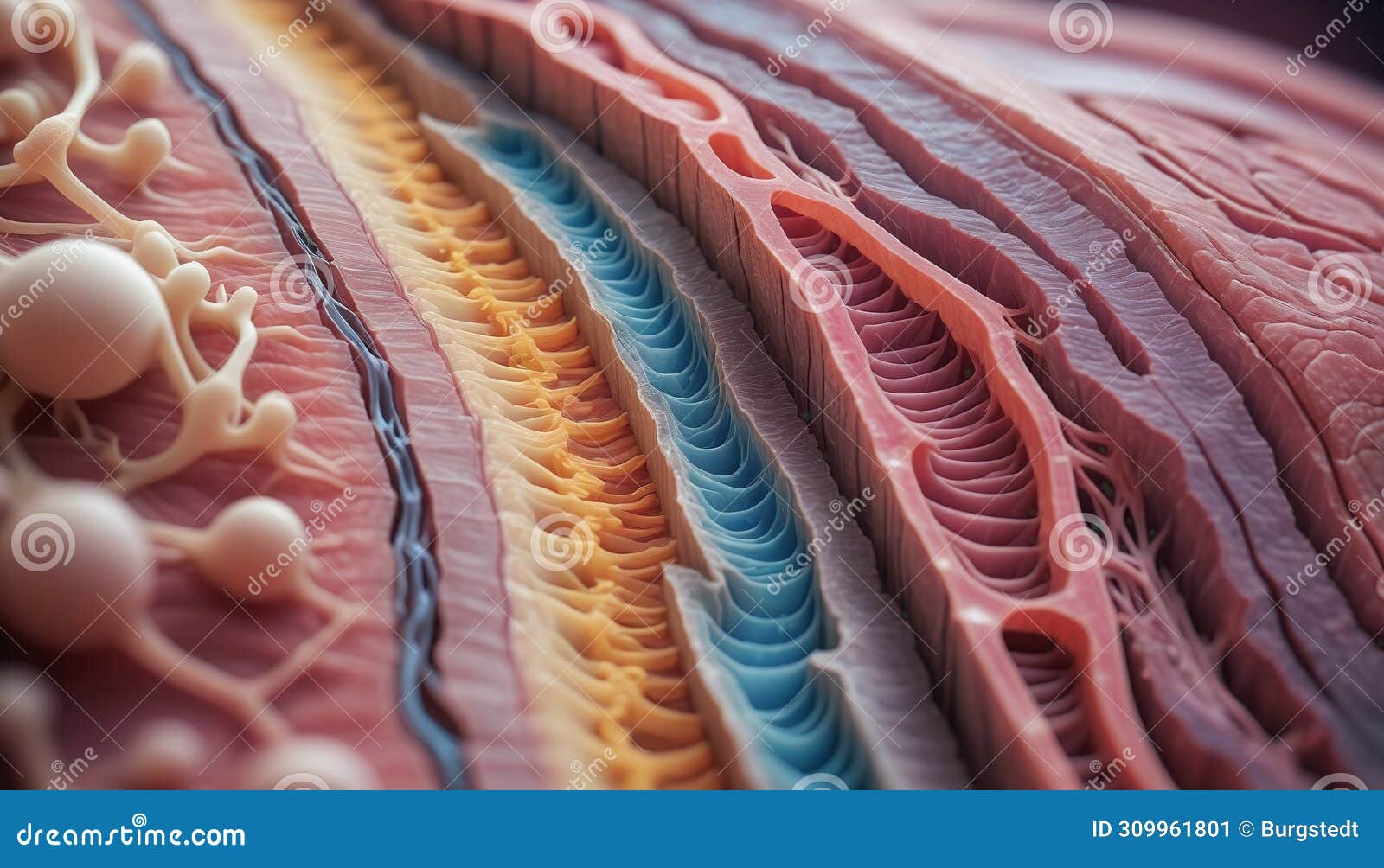 Close-up of the Structure and Composition of the Different Layers of ...
