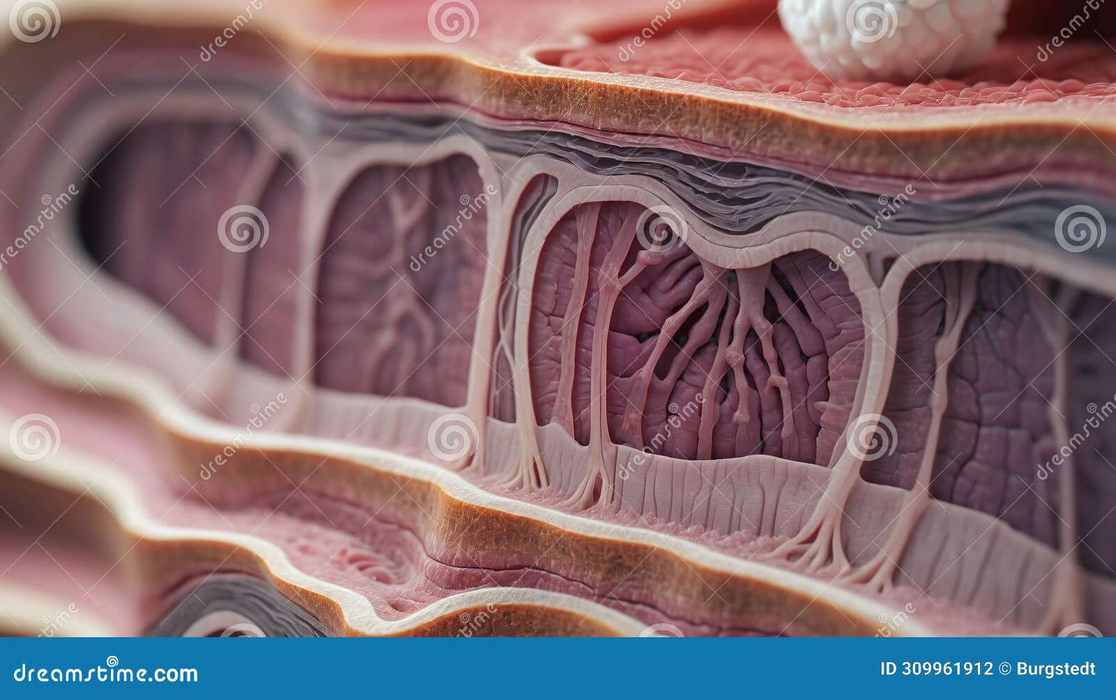 Close-up of the Structure and Composition of the Different Layers of ...