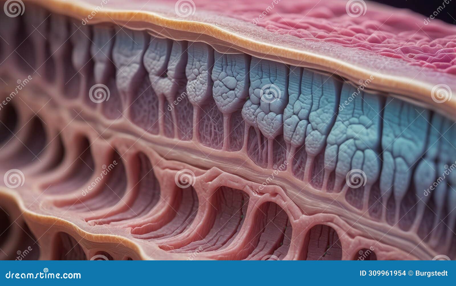 Close-up of the Structure and Composition of the Different Layers of ...