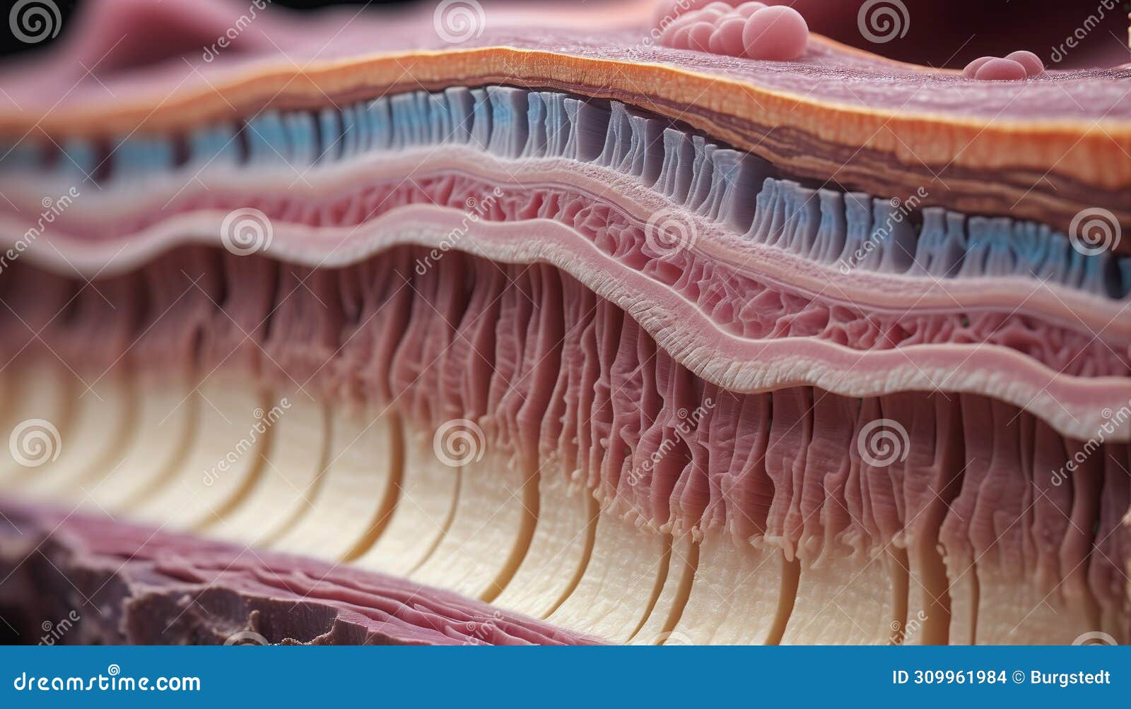 Close-up of the Structure and Composition of the Different Layers of ...