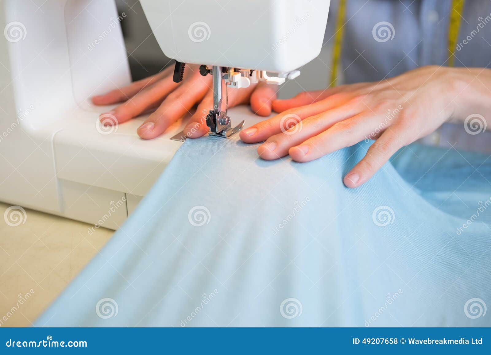 Close Up of Student Using Sewing Machine Stock Photo - Image of hipster ...