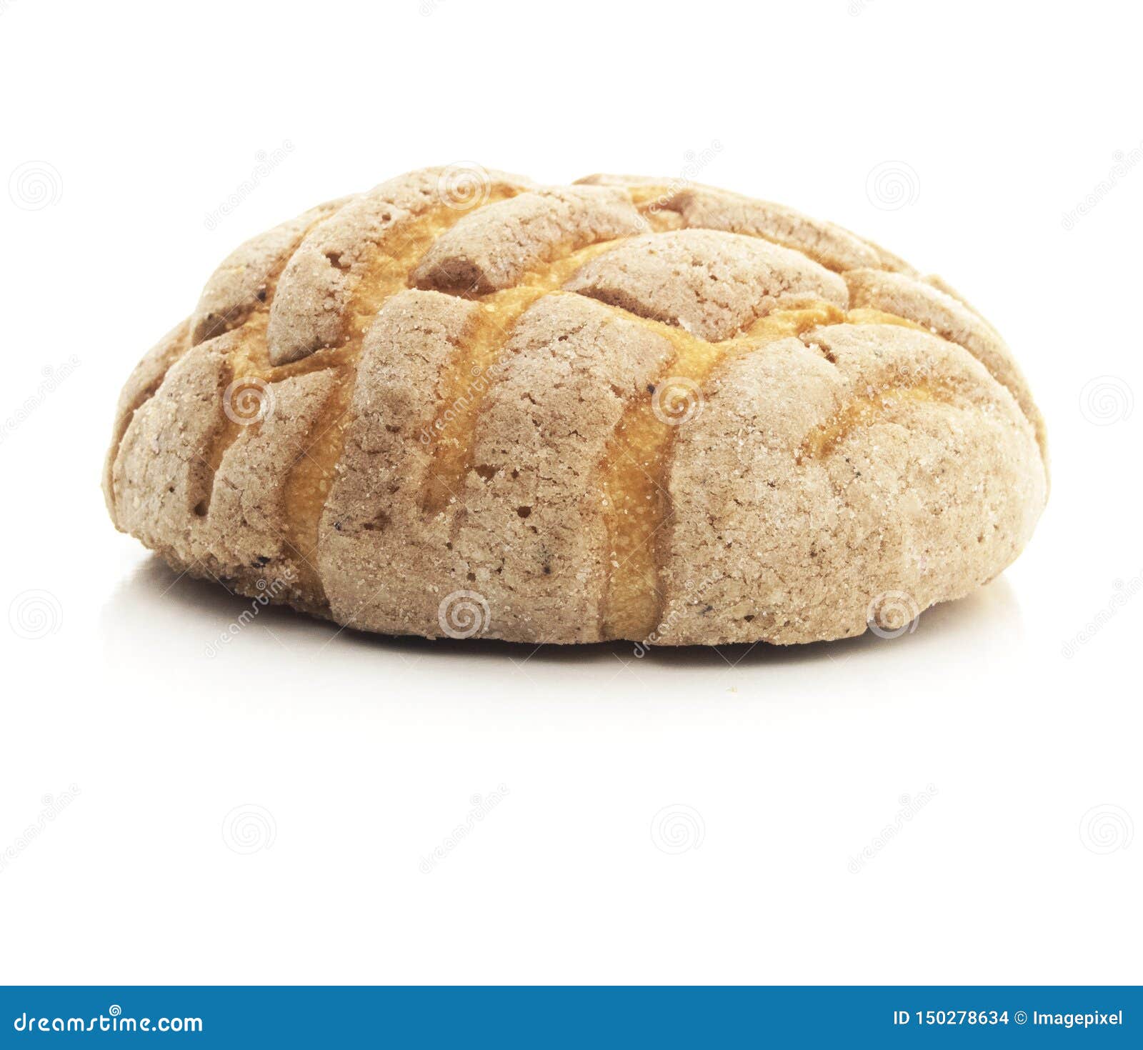 Concha And Chocolate, Mexican Sweet Bread And Atole Beverage In Mexico ...