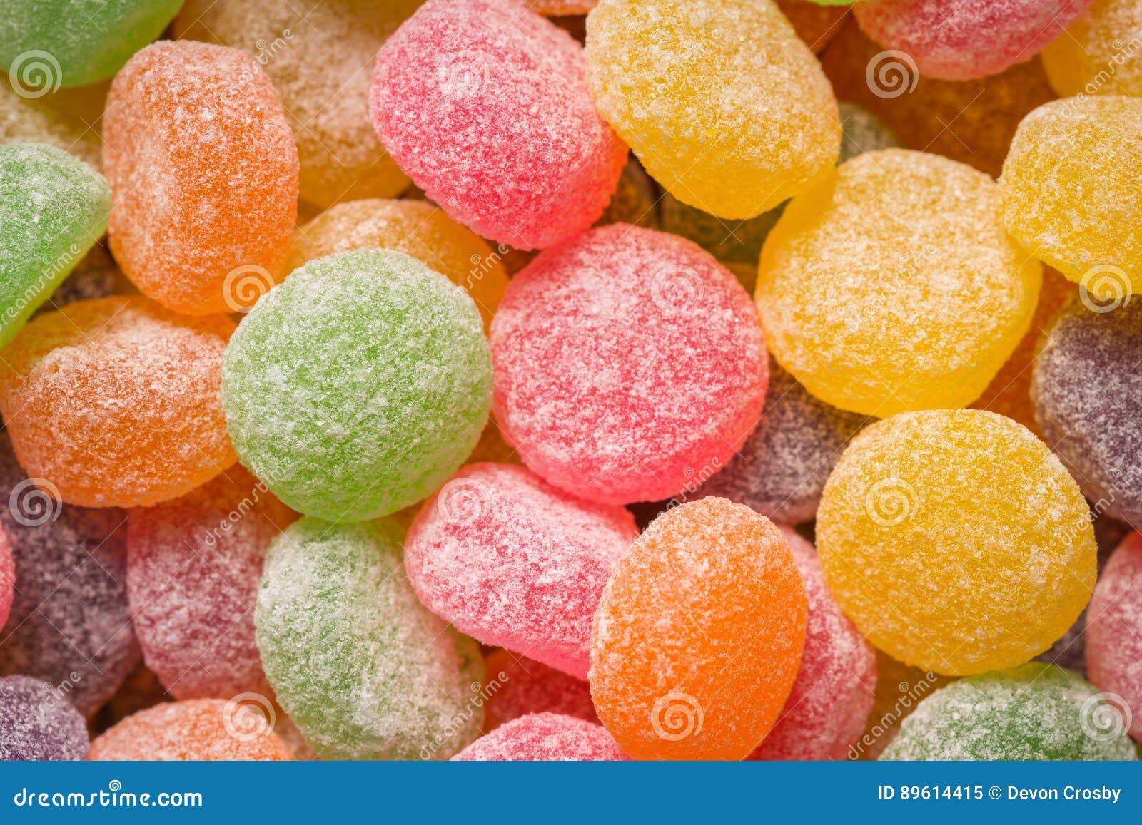Close Up of Sugar Coated Candy Stock Image - Image of fruit, texture ...