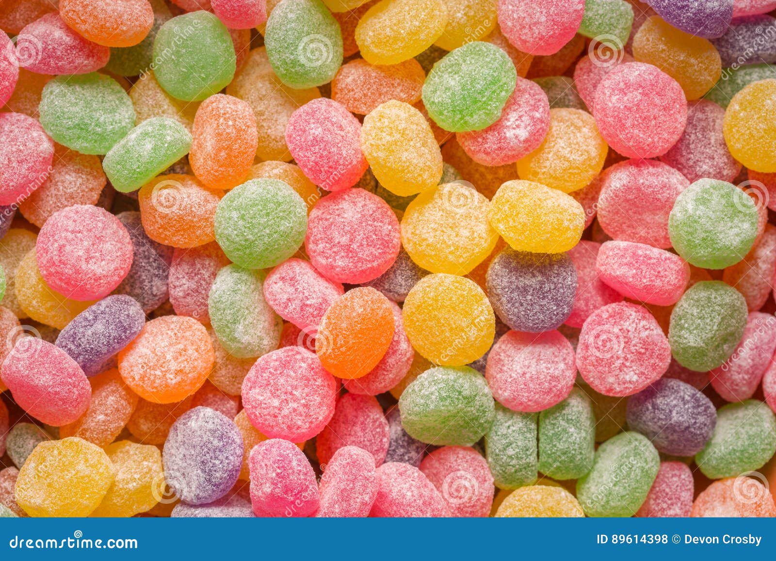 Close Up of Sugar Coated Candy with Various Colors Stock Photo - Image ...