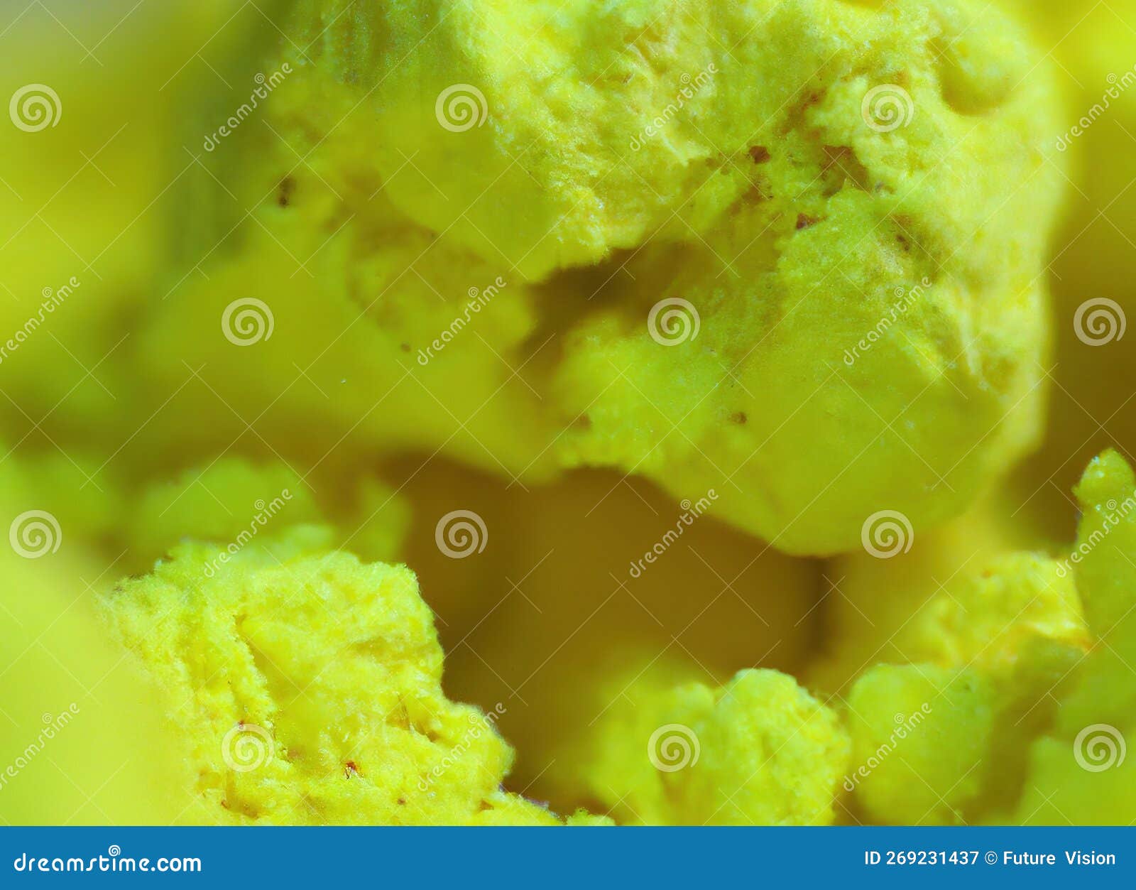 Close Up of Sulfur Created Using Generative Ai Technology Stock ...
