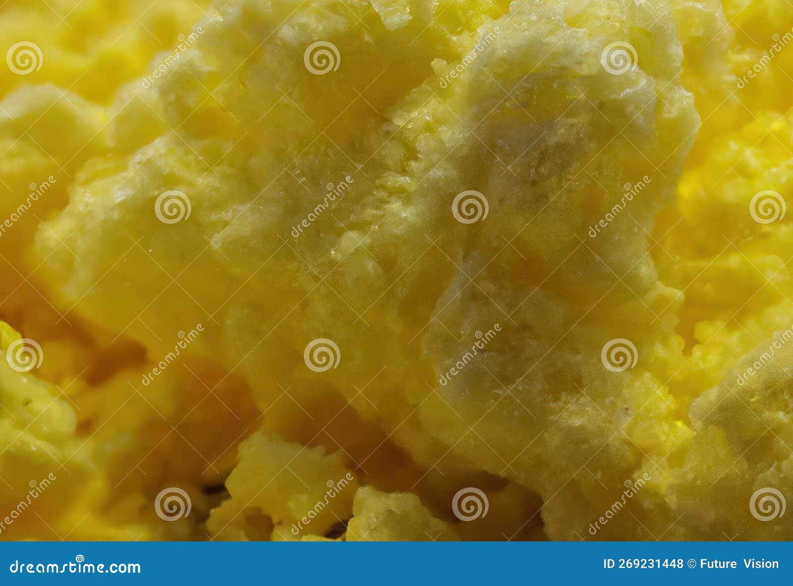 Close Up of Sulfur Created Using Generative Ai Technology Stock ...