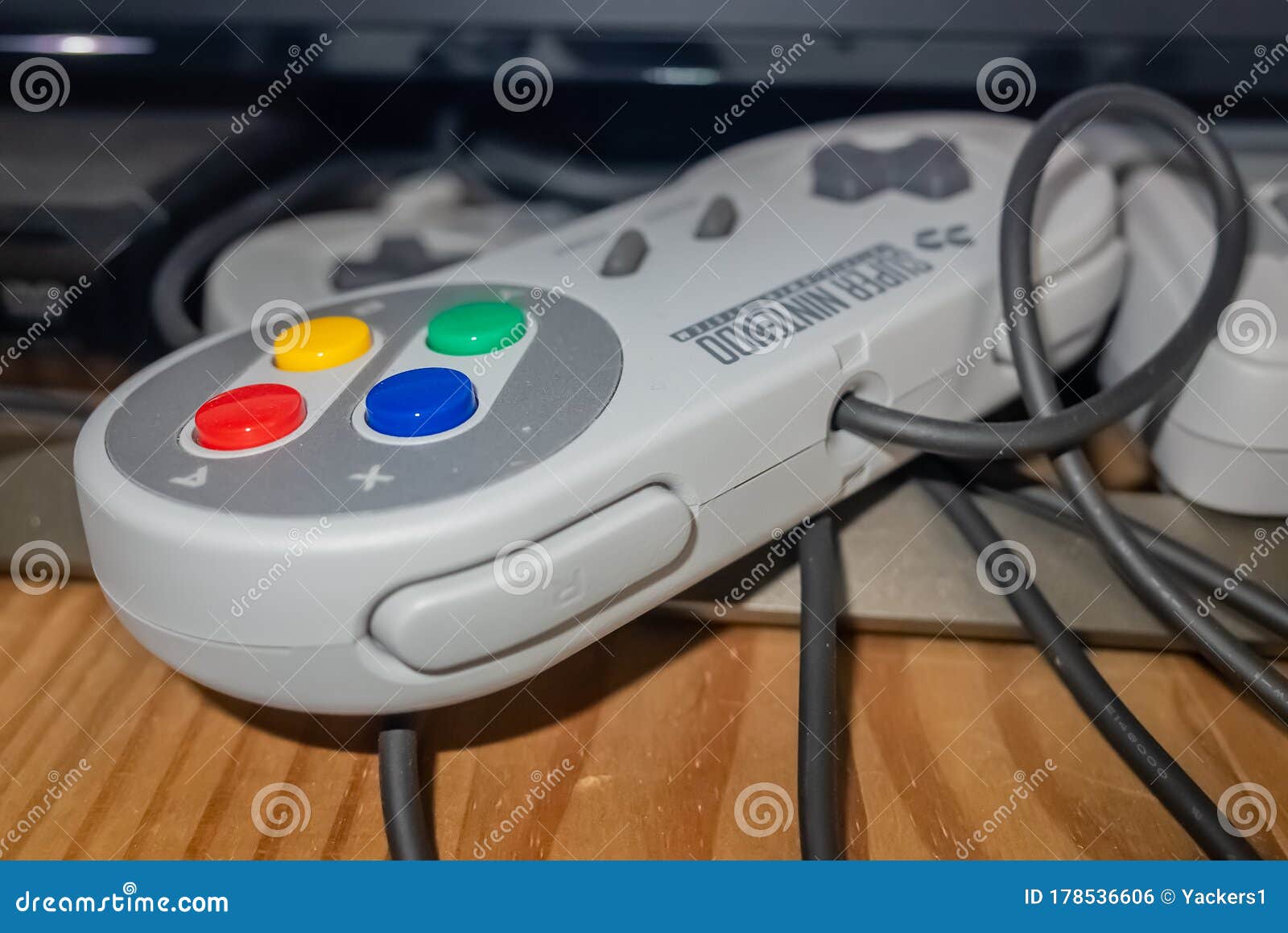 Close Up of Retro Gaming Controller Editorial Photo - Image of ...