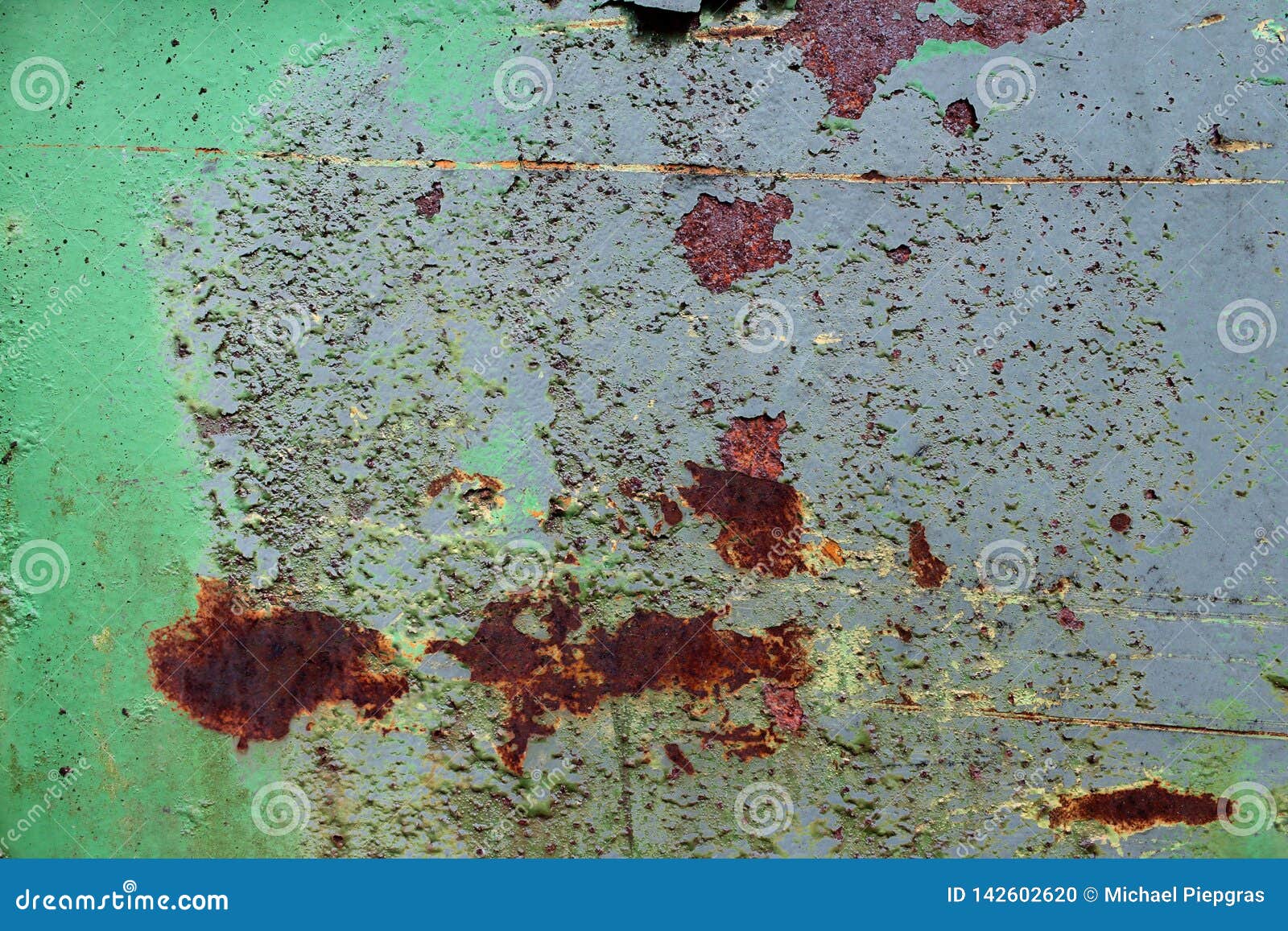 Close Up Surface of Aged and Weathered Rusty Metal Surfaces in High ...