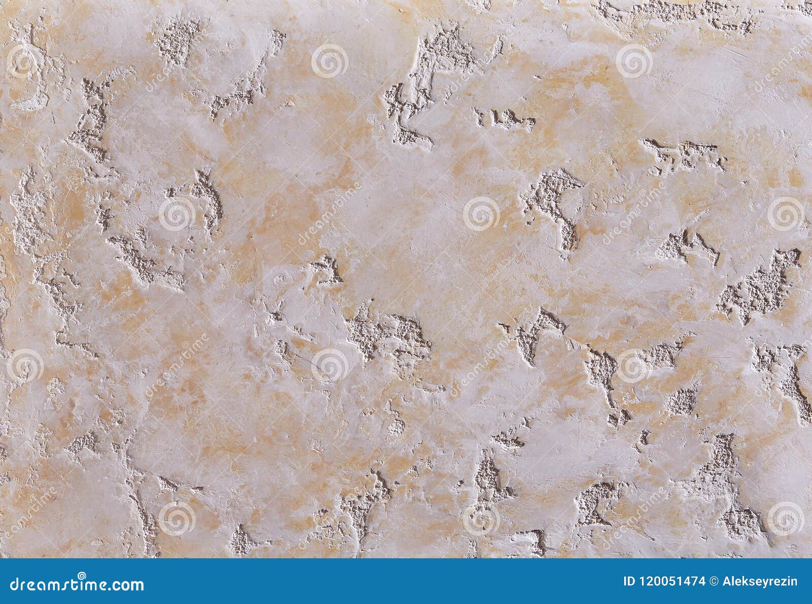 Close-up Surface Detail of Old Rough White Plaster Wall Texture, Macro ...