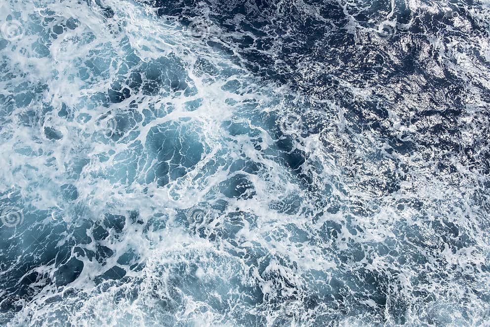 Close Up of the Surface of the Ocean #3 Stock Image - Image of pattern ...