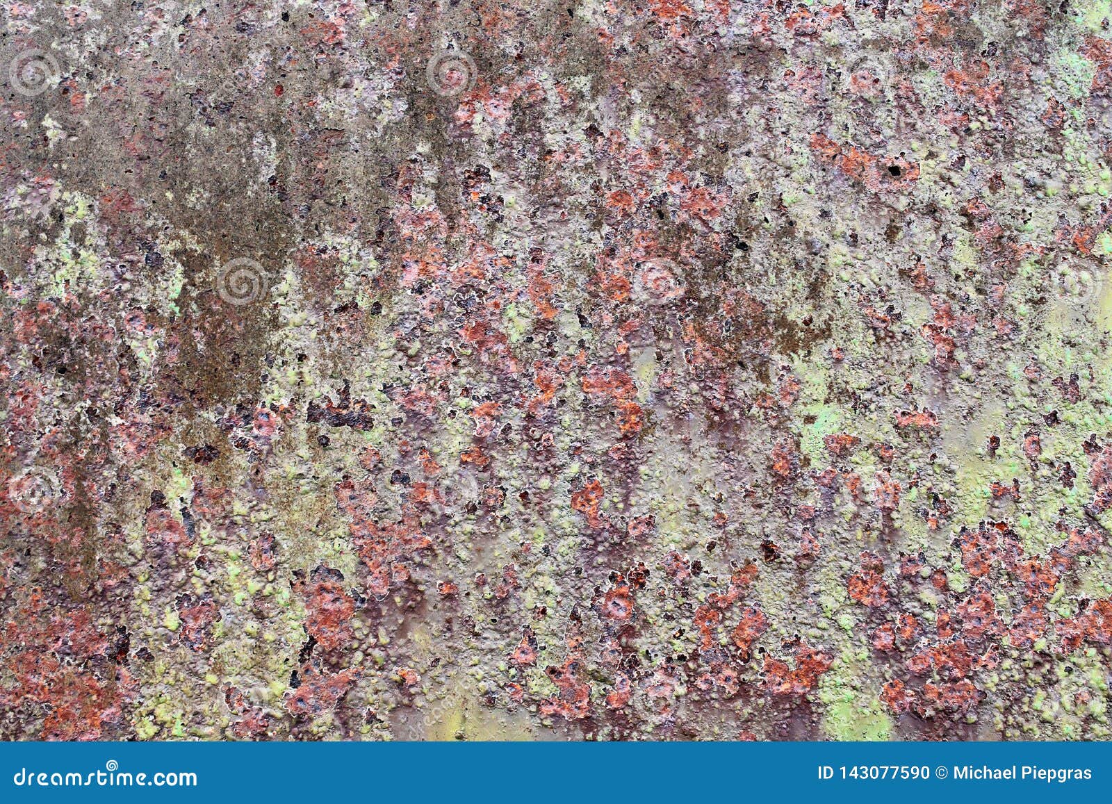 Close Up Surface of Old Rusty and Weathered Metal Wall Structures in ...