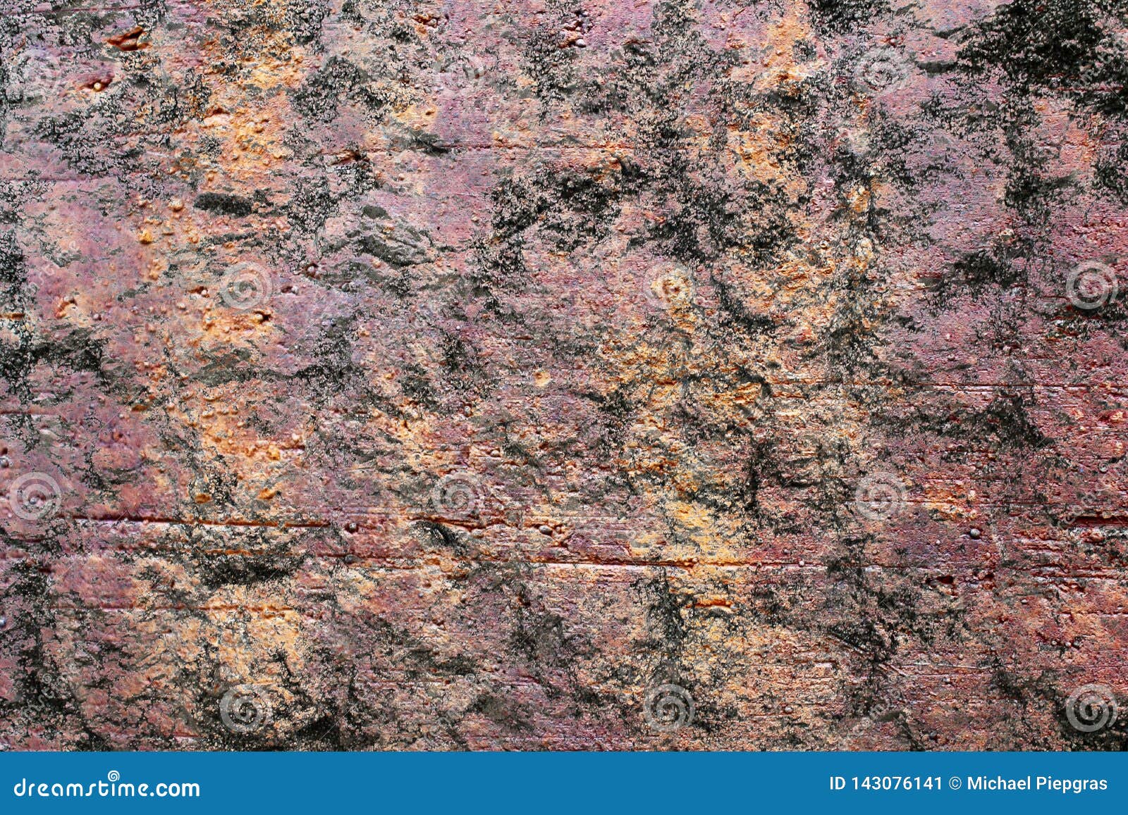 Close Up Surface of Old Rusty and Weathered Metal Wall Structures in ...