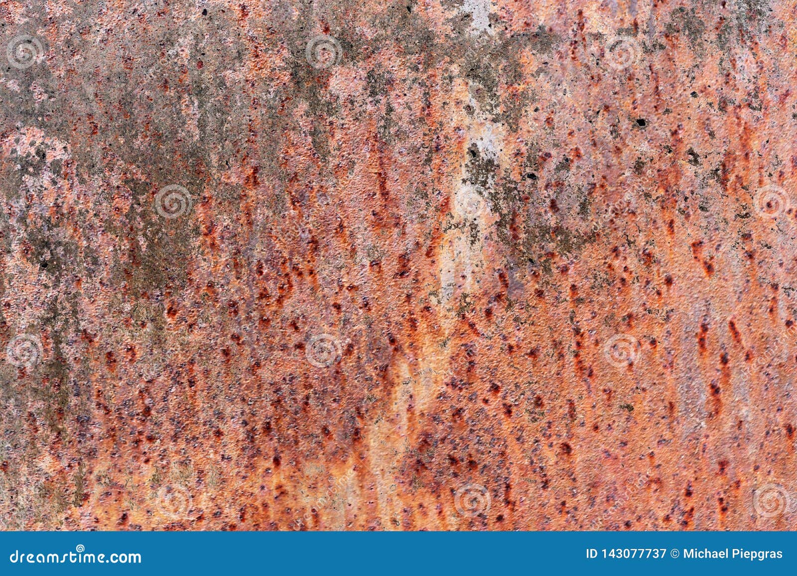 Close Up Surface of Old Rusty and Weathered Metal Wall Structures in ...