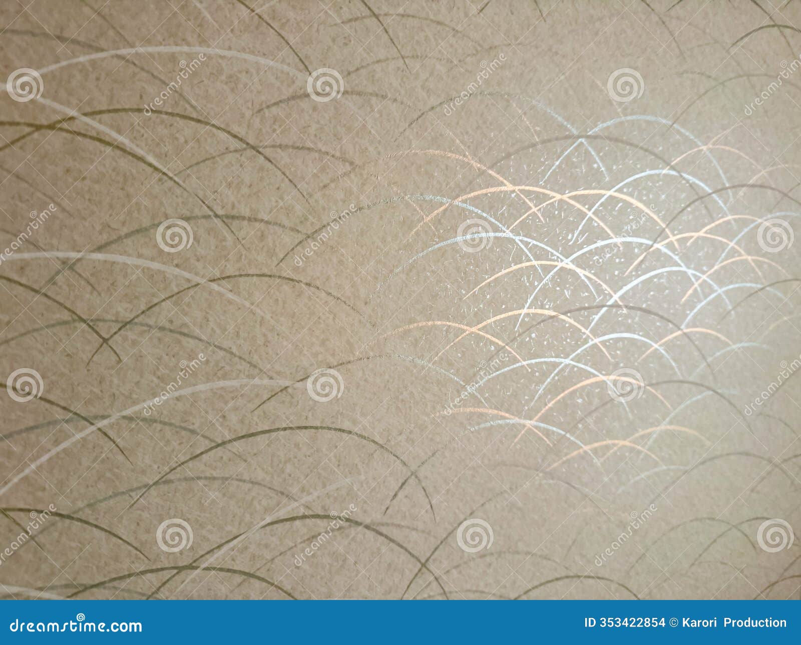 Close Up on a Surface Pattern on Japanese Fusuma Sliding Doors that ...