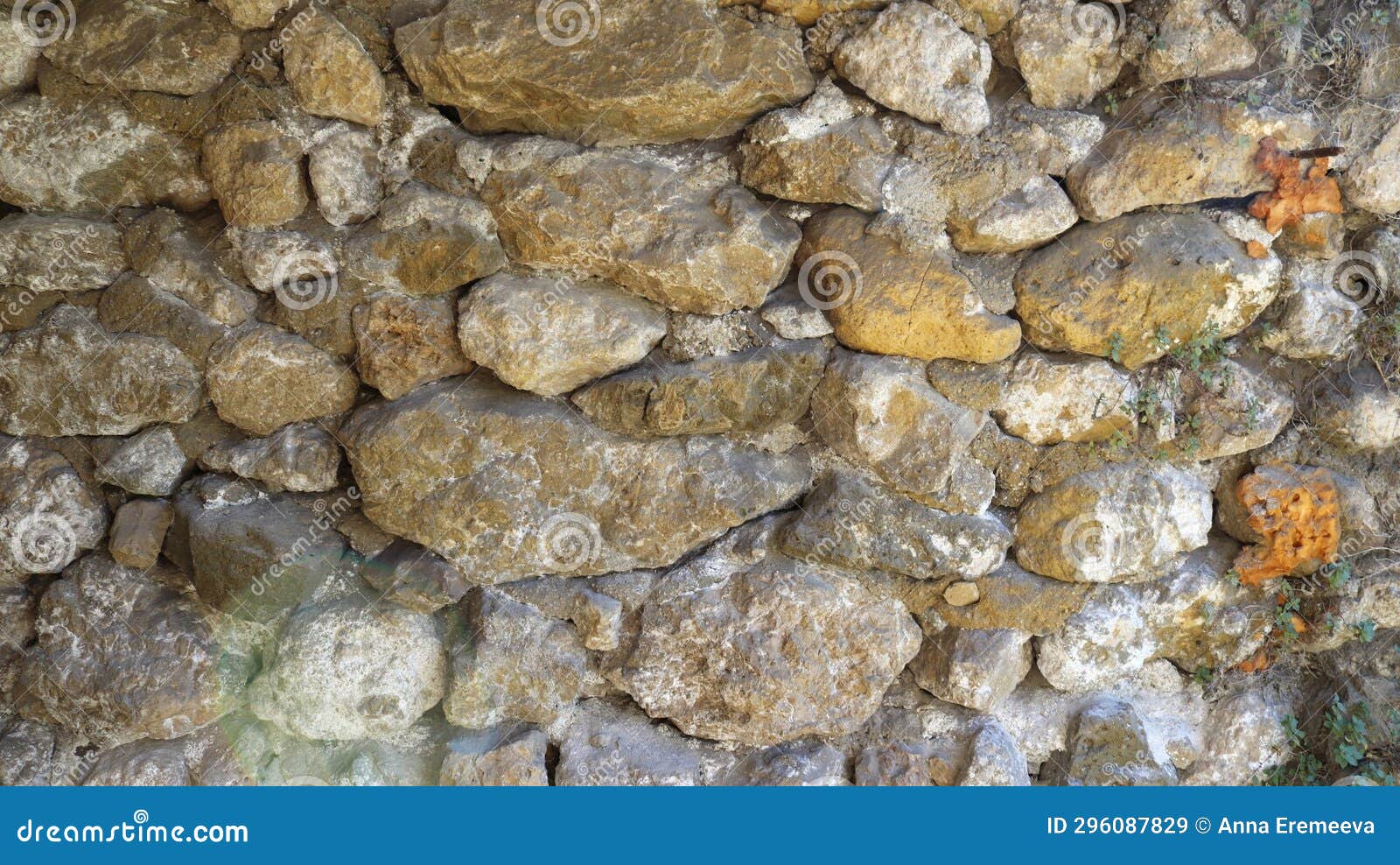 Antique Cobblestone Masonry of a Fragment of an Old Building Close-up ...