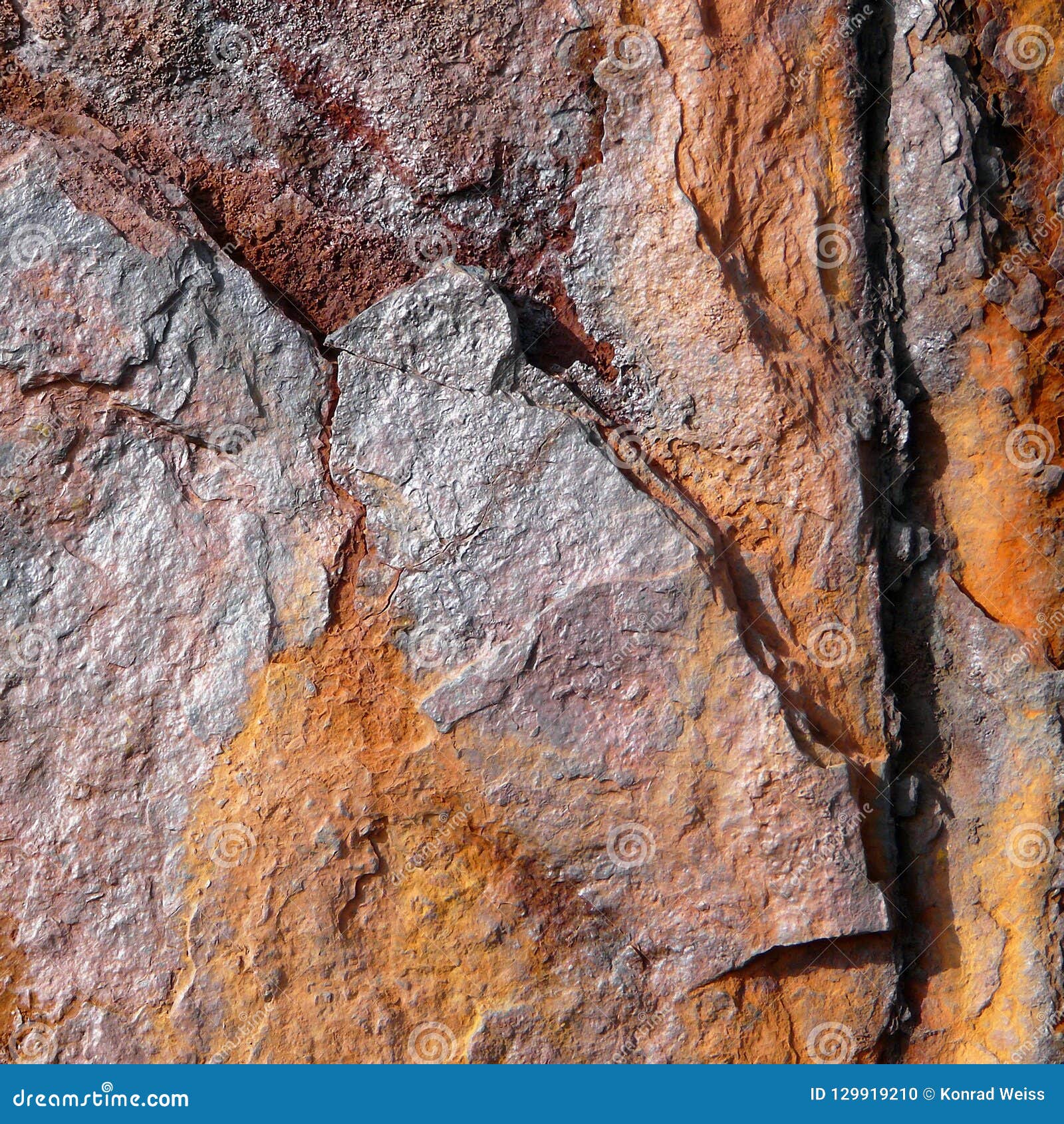 Close-up of Surface of Rusty Iron Stock Photo - Image of rust, coast ...