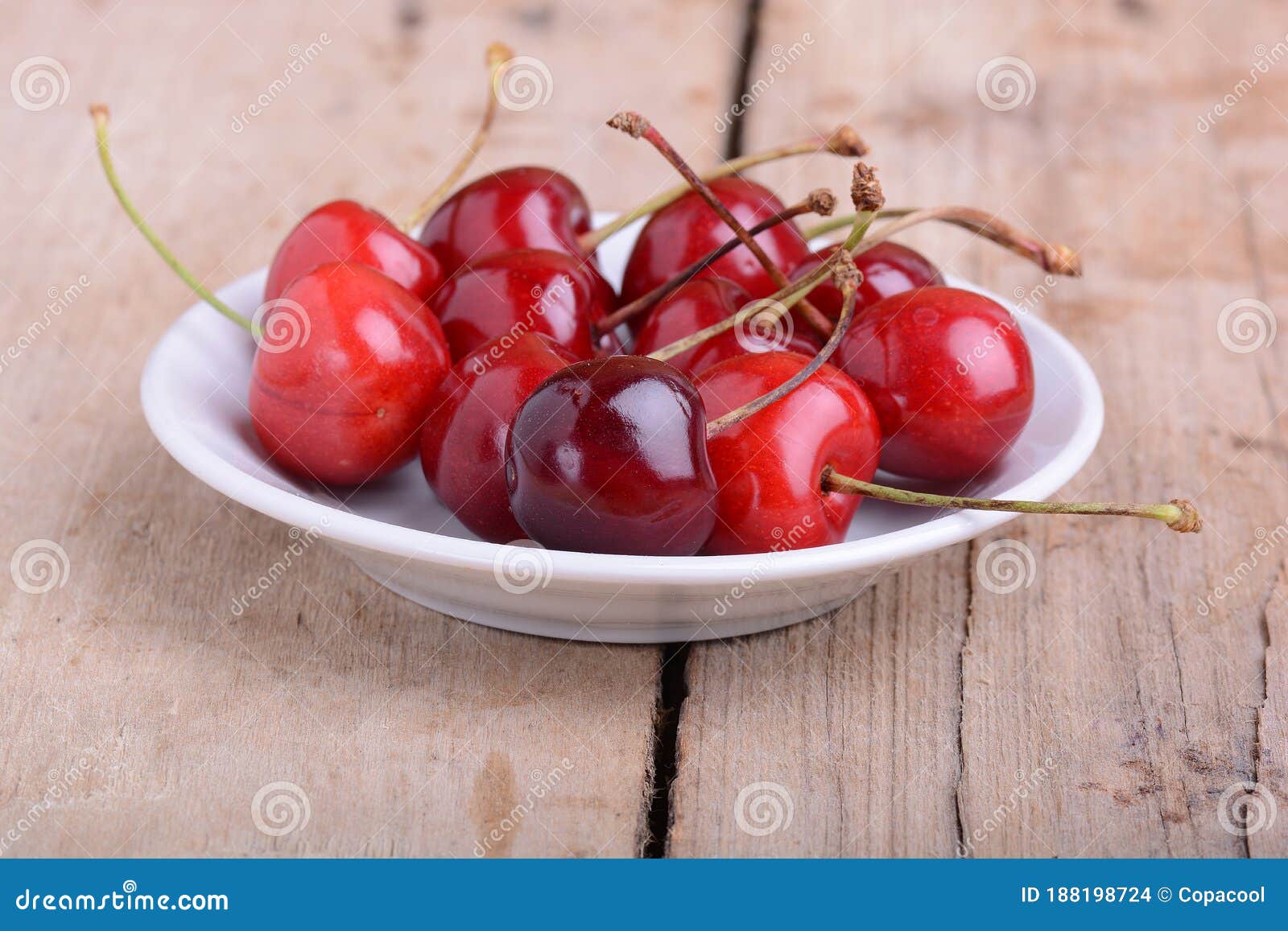 Close Up of Sweet Fresh Cherry Berries Stock Photo - Image of berry ...