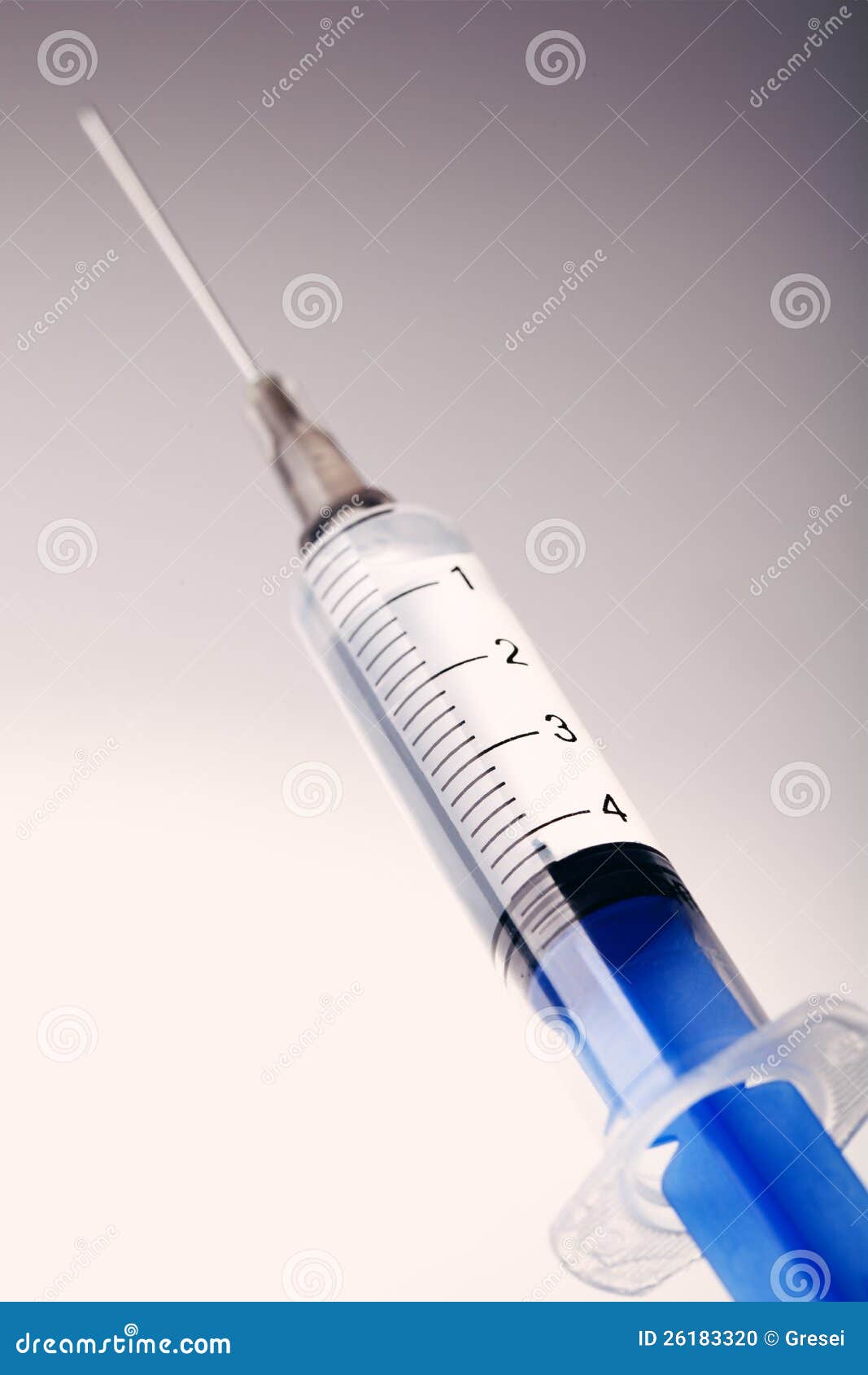 Close up of a syringe. stock photo. Image of equipment - 26183320