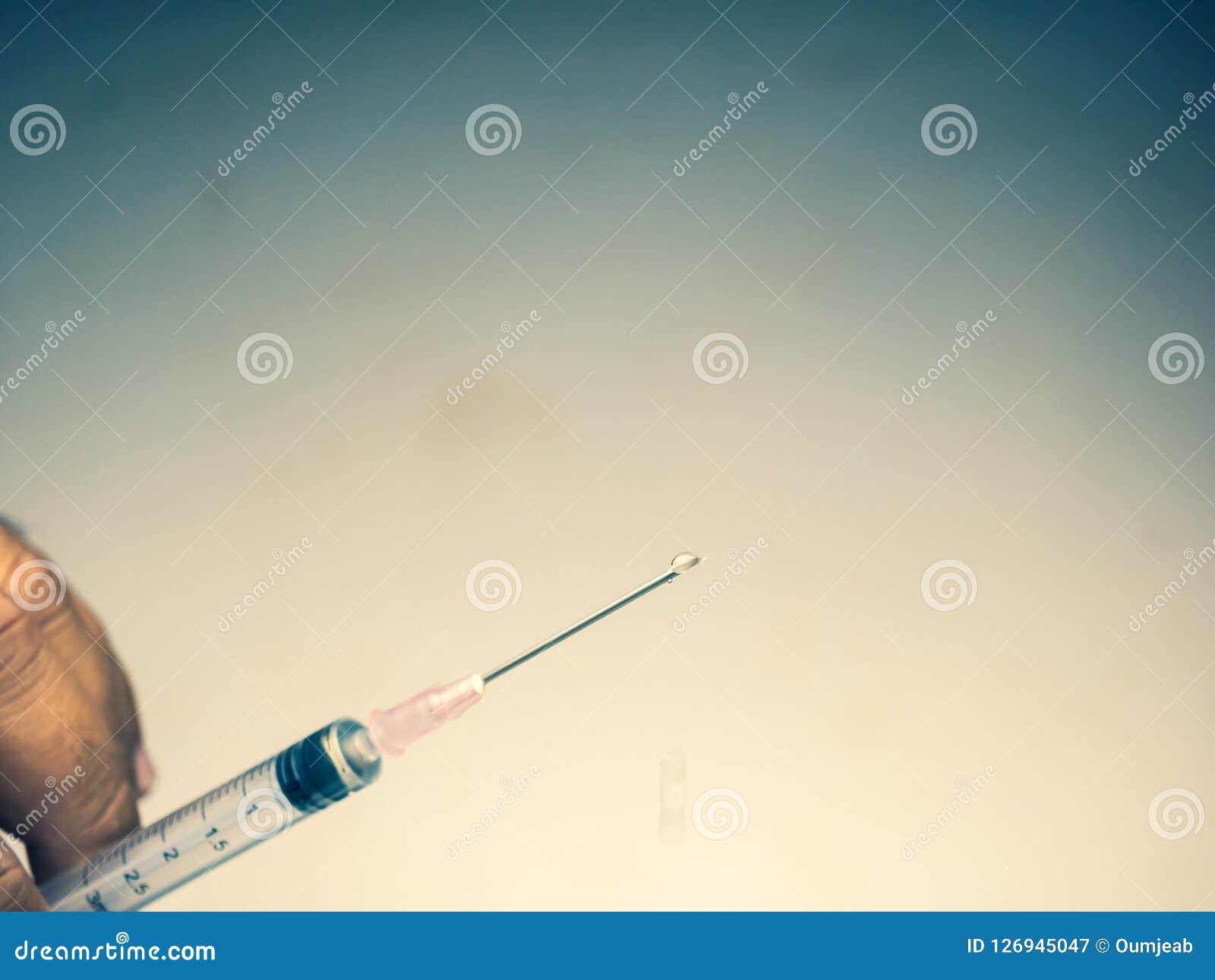 Close Up Syringe Needle Medicine Stock Image - Image of equipment ...