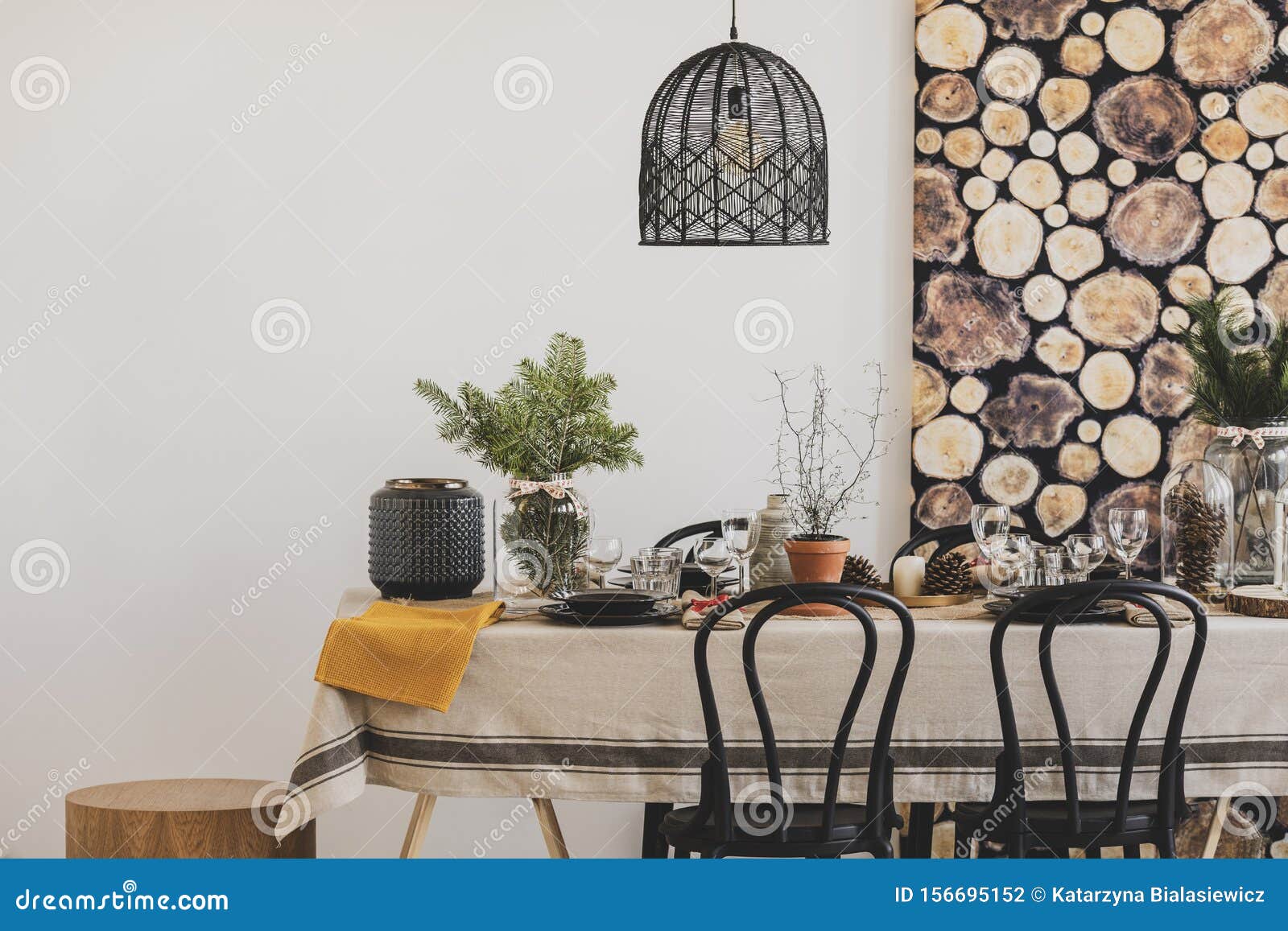 Close-up of Table in Modern Living Room Stock Photo - Image of modern ...
