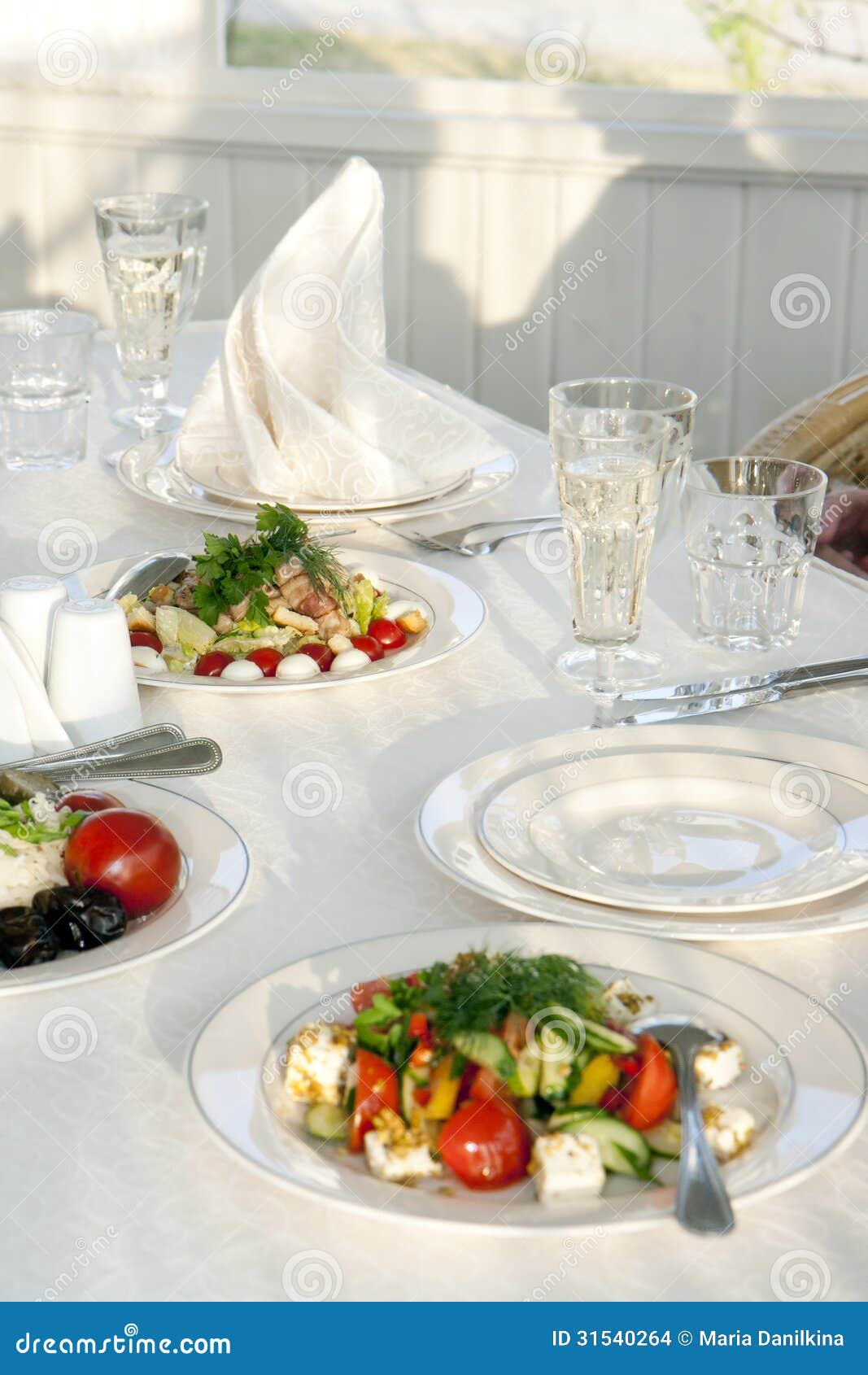 Close-up table set stock photo. Image of fancy, plate - 31540264