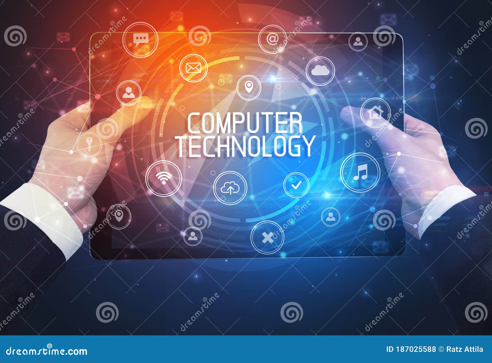 Close-up of a Tablet with Inscription Stock Photo - Image of cost ...