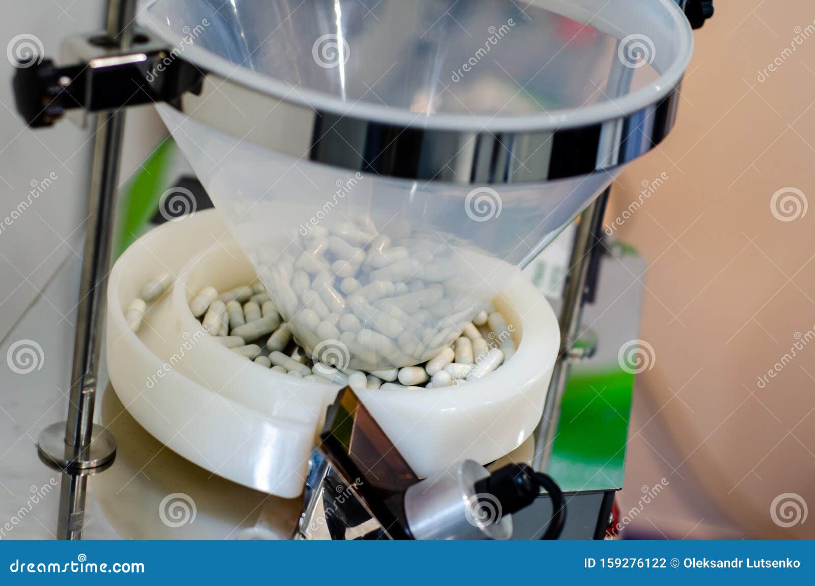 Close-up of Tablet Making Machine Stock Photo - Image of making ...