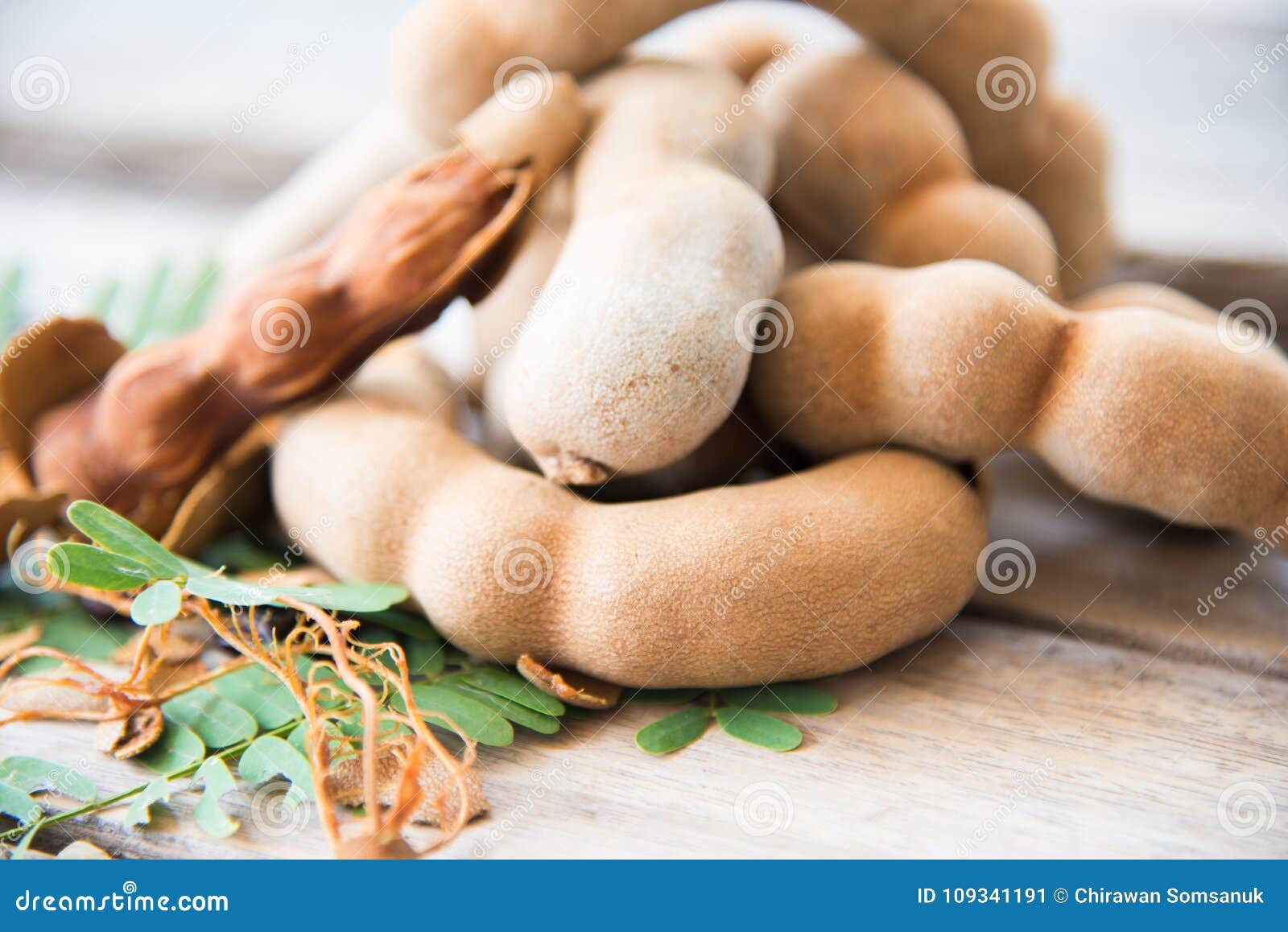 Tamarind on wood texture. stock image. Image of background - 109341191