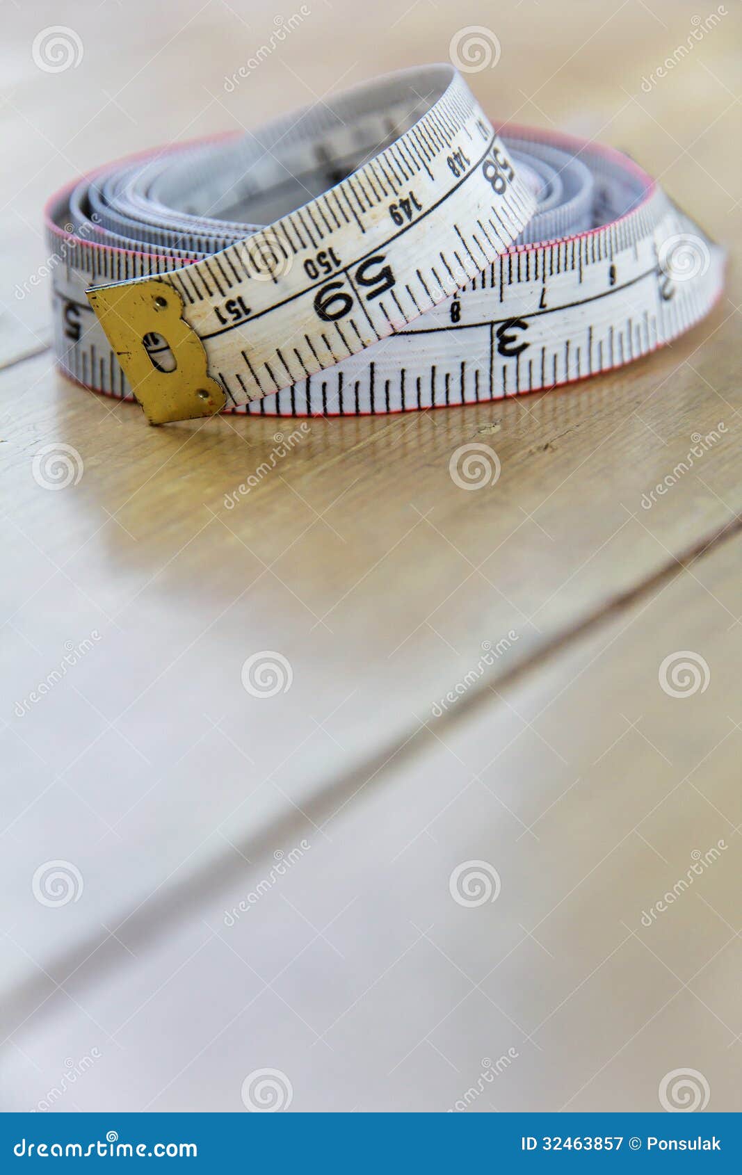 Close up of tape measure stock image. Image of handicraft - 32463857