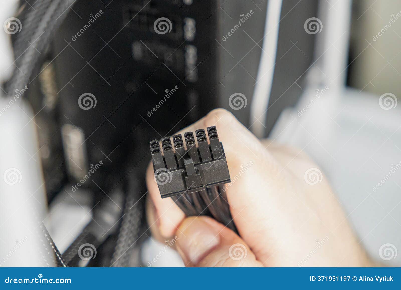 The Connector On Motherboard To Install The CPU. Stock Photography ...
