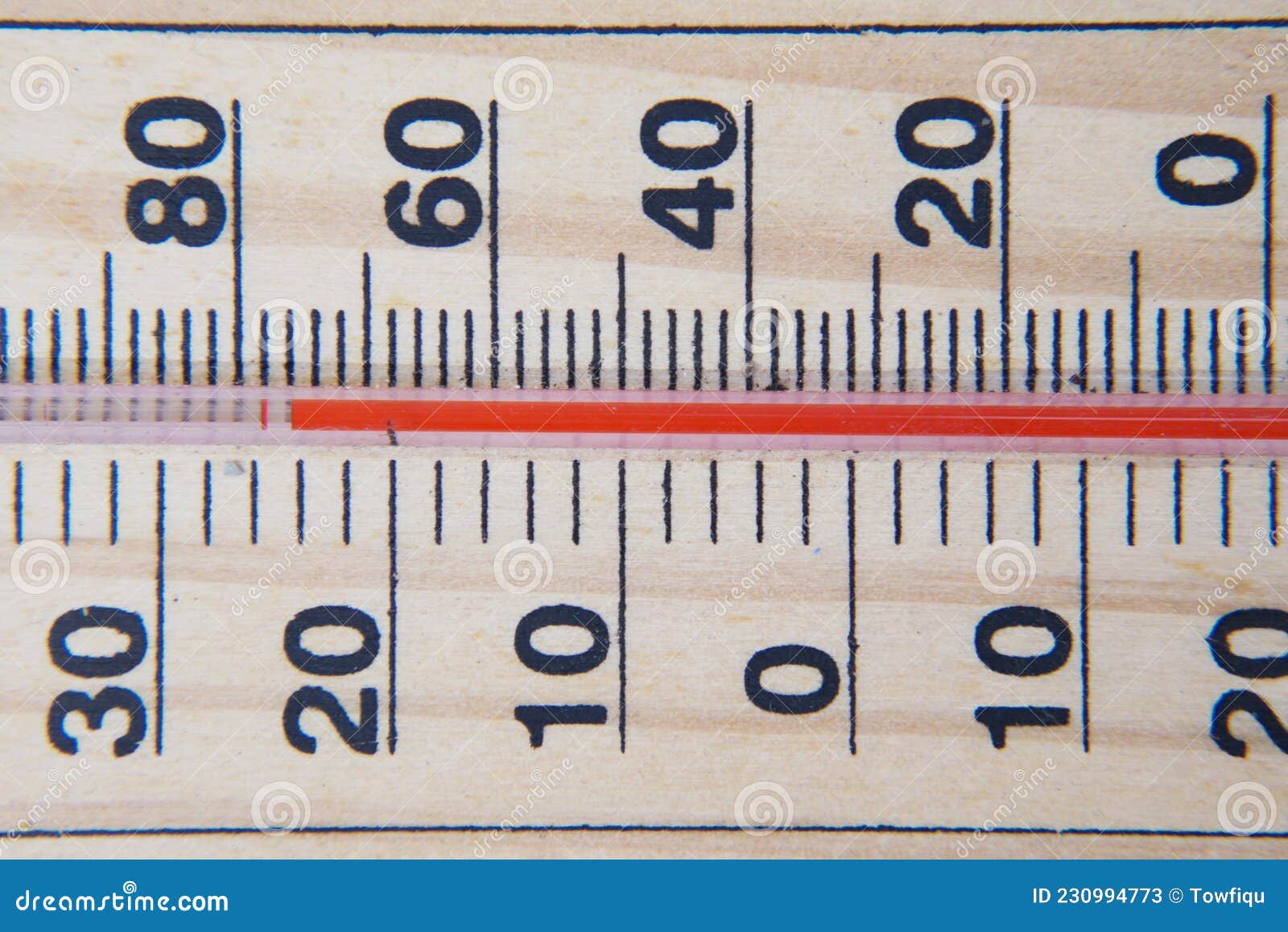 Close Up of Temperature Measurement Tools on Table. Stock Image - Image ...