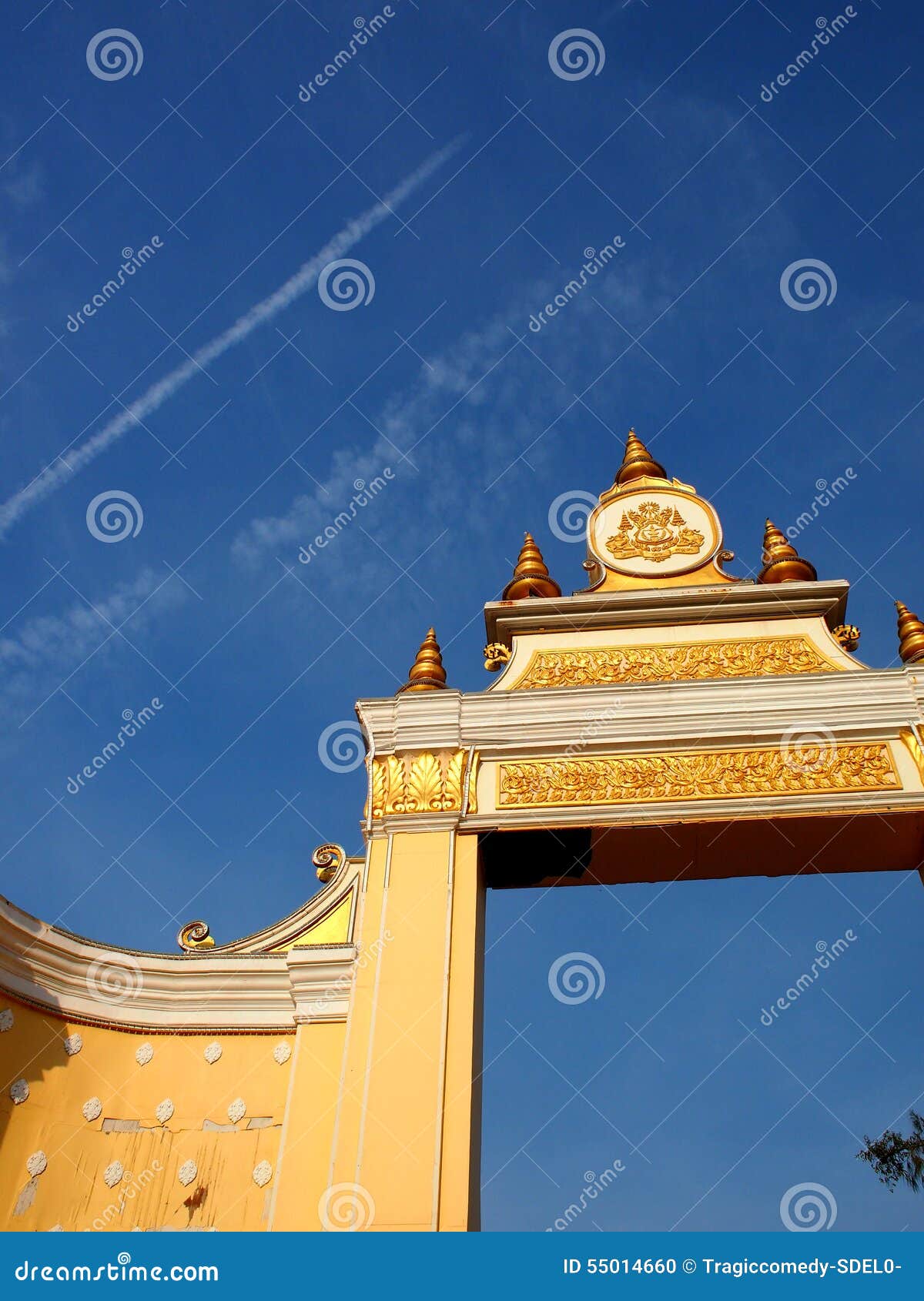 Close-up of Temple Gate stock photo. Image of temple - 55014660
