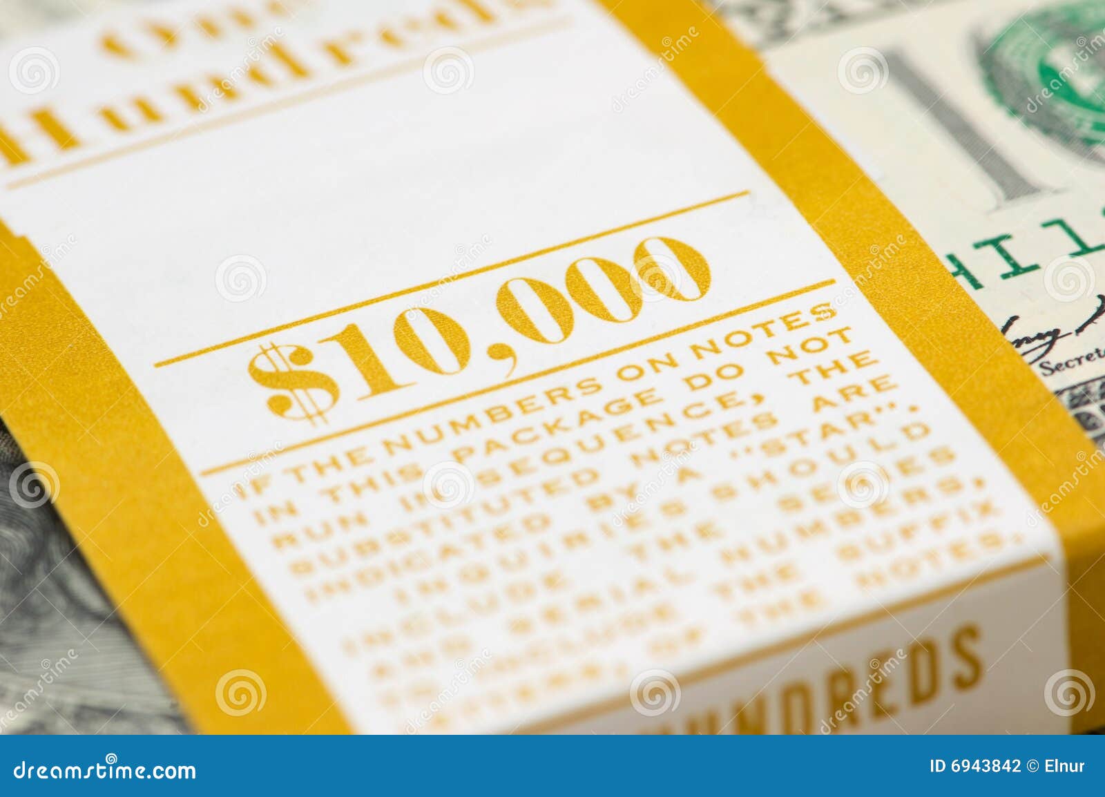 Close Up of Ten Thousand Pack - Shallow DOF Stock Photo - Image of ...