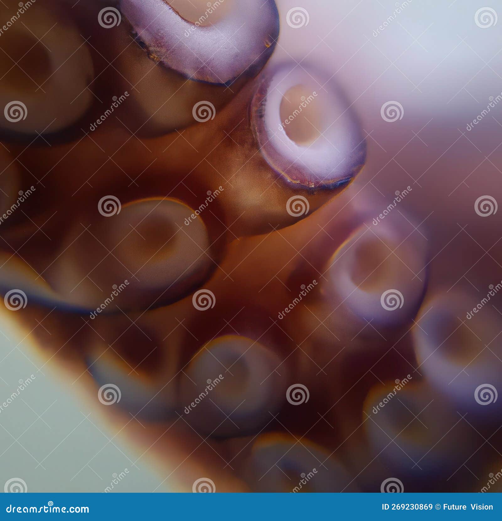 Close Up of Tentacle Created Using Generative Ai Technology Stock Image ...