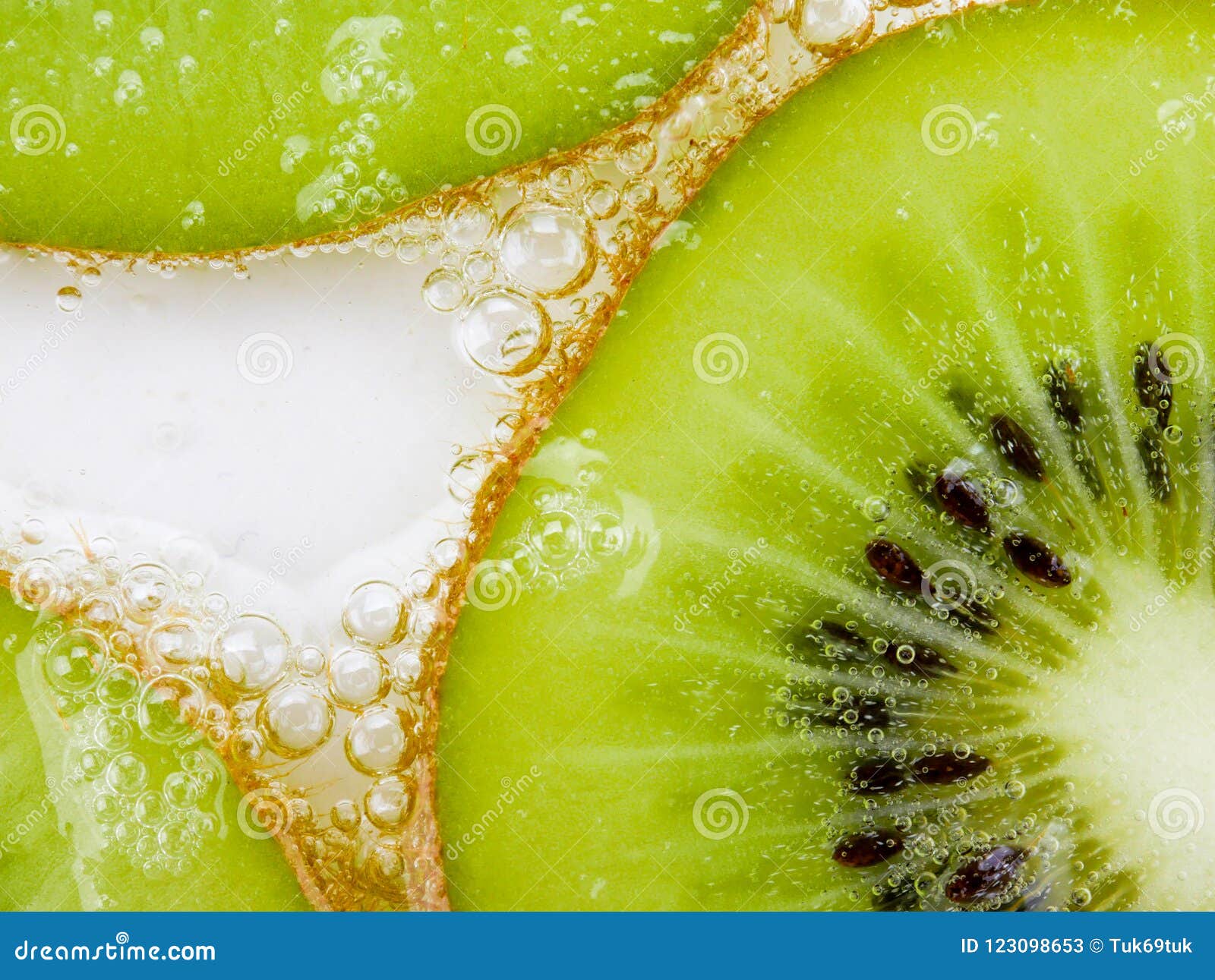 Close Up Texture Background Kiwi Fruit Stock Image - Image of hairy ...
