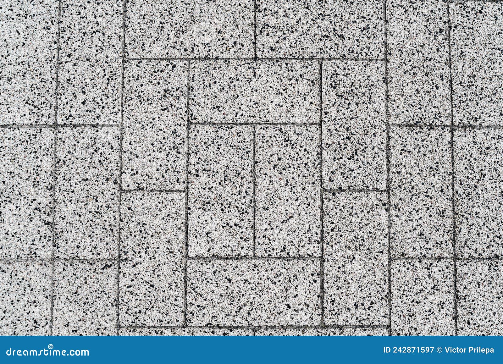 Close Up, Texture, Background. Rectangular Paving Slabs from a Granite ...