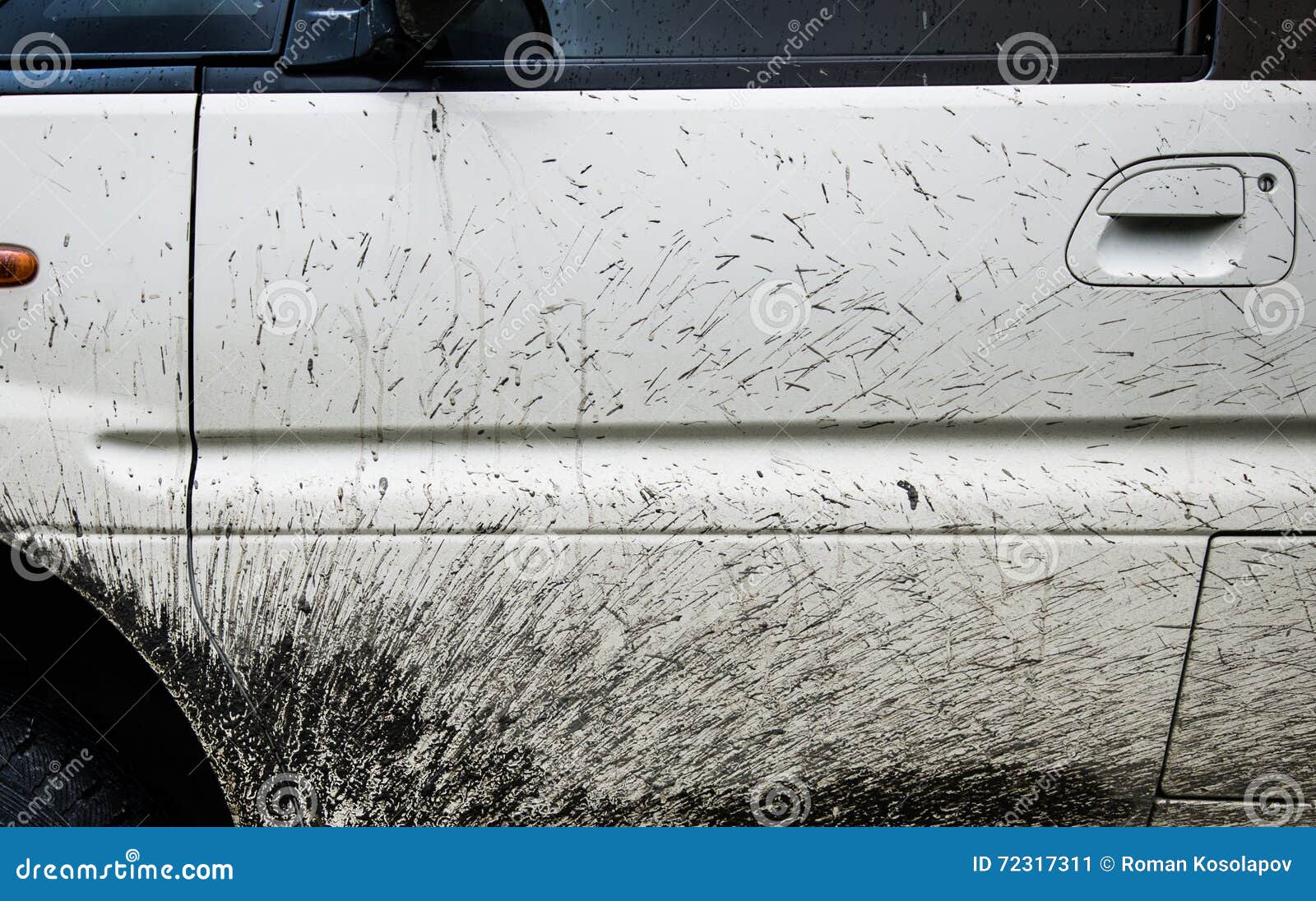 Car Mud Splatter