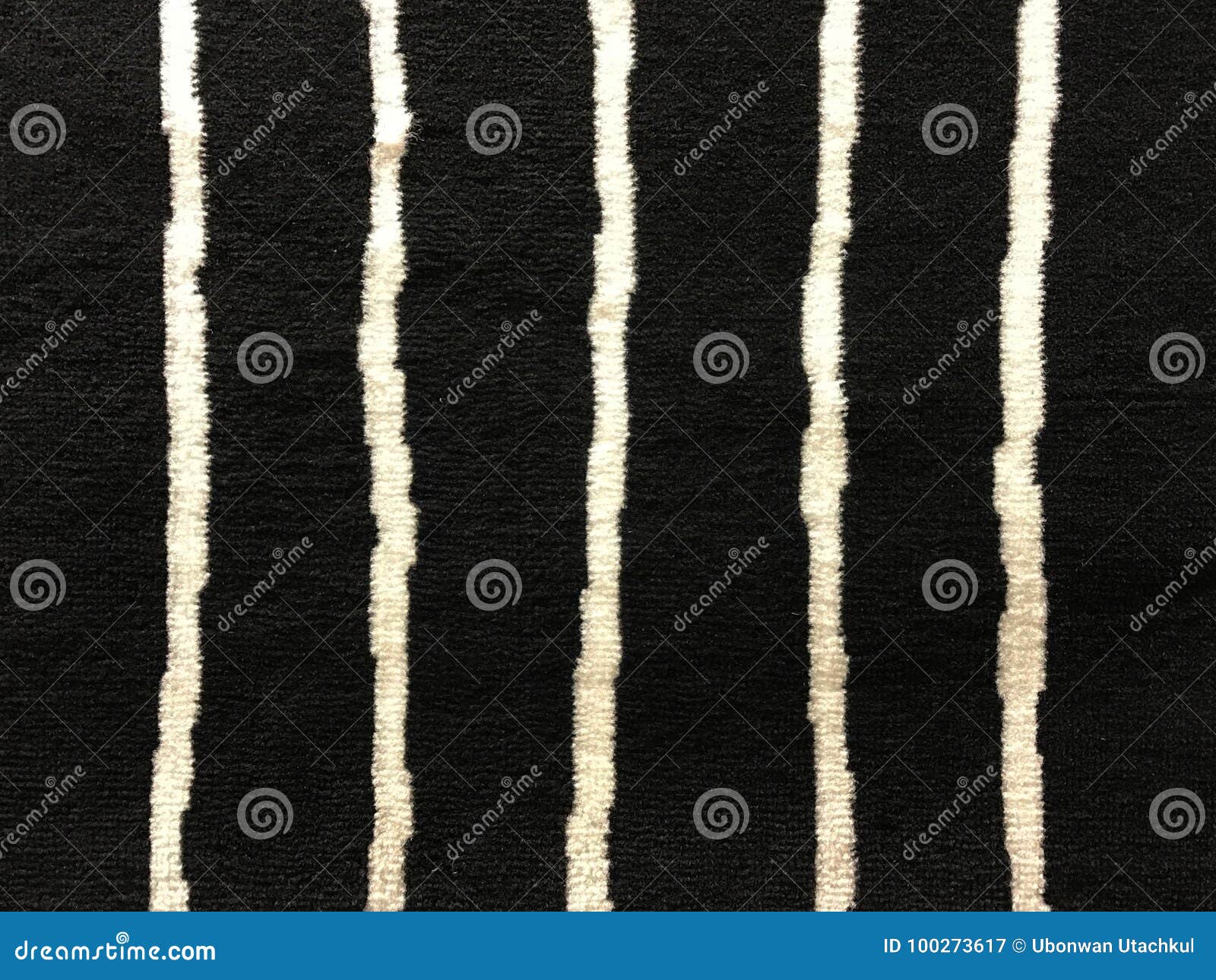 Texture of Black Carpet with White Stripe Stock Image - Image of ...