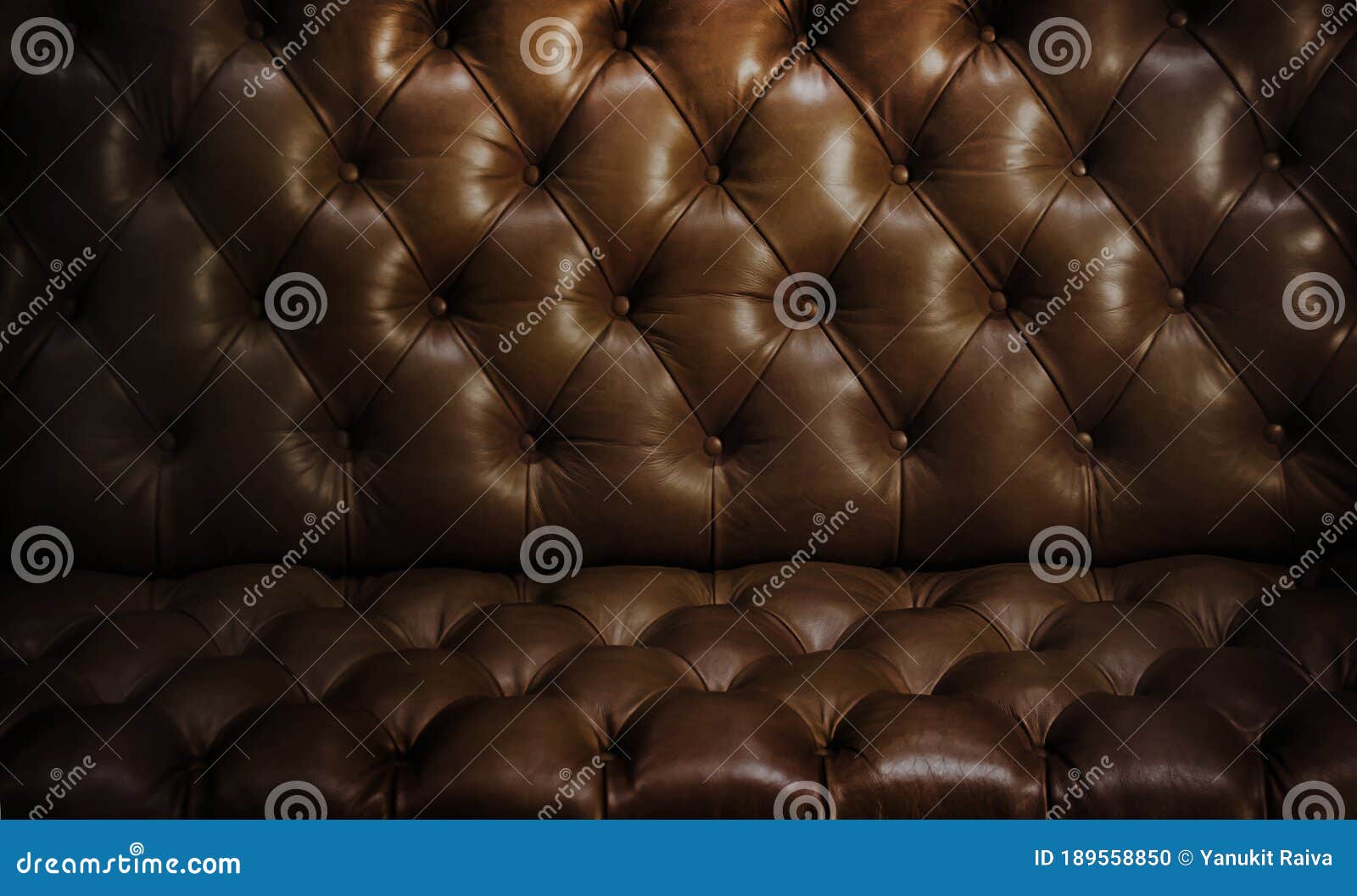 Close Up Texture of Brown Leather Sofa Stock Photo - Image of cover ...