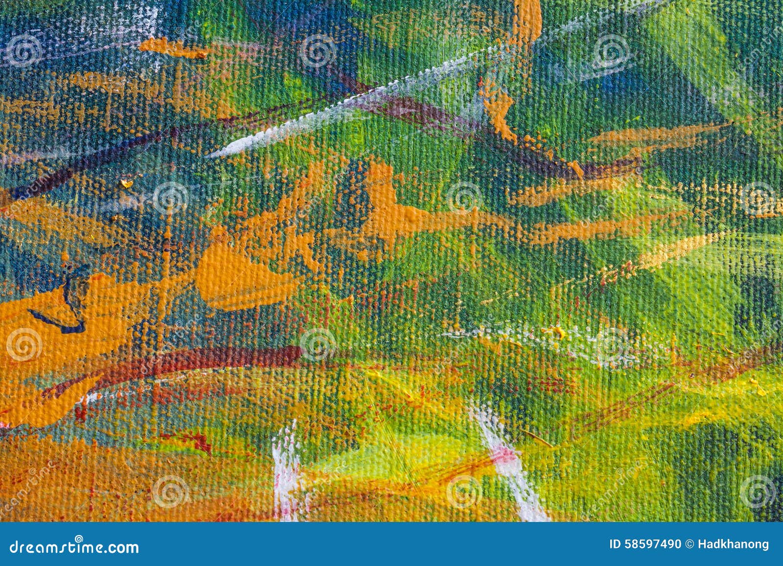 Close Up Texture and Color on Canvas Stock Illustration - Illustration ...