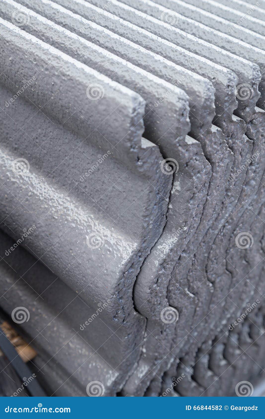 Close-up Texture of Concrete Roof Tile Stock Photo - Image of roof ...