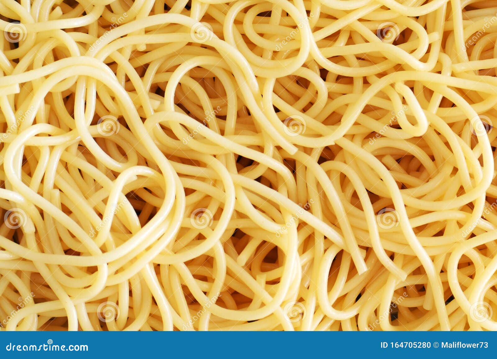 Close Up Texture of Cooked Spaghetti for Background. Stock Photo ...
