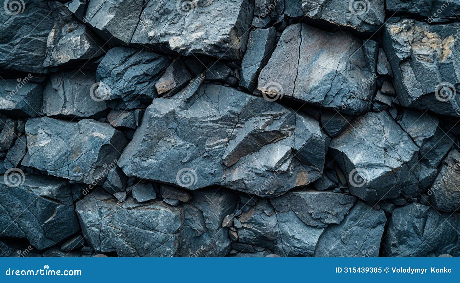 Close-up Texture of a Dark Slate Stone Wall with Rust Spots Stock Image ...