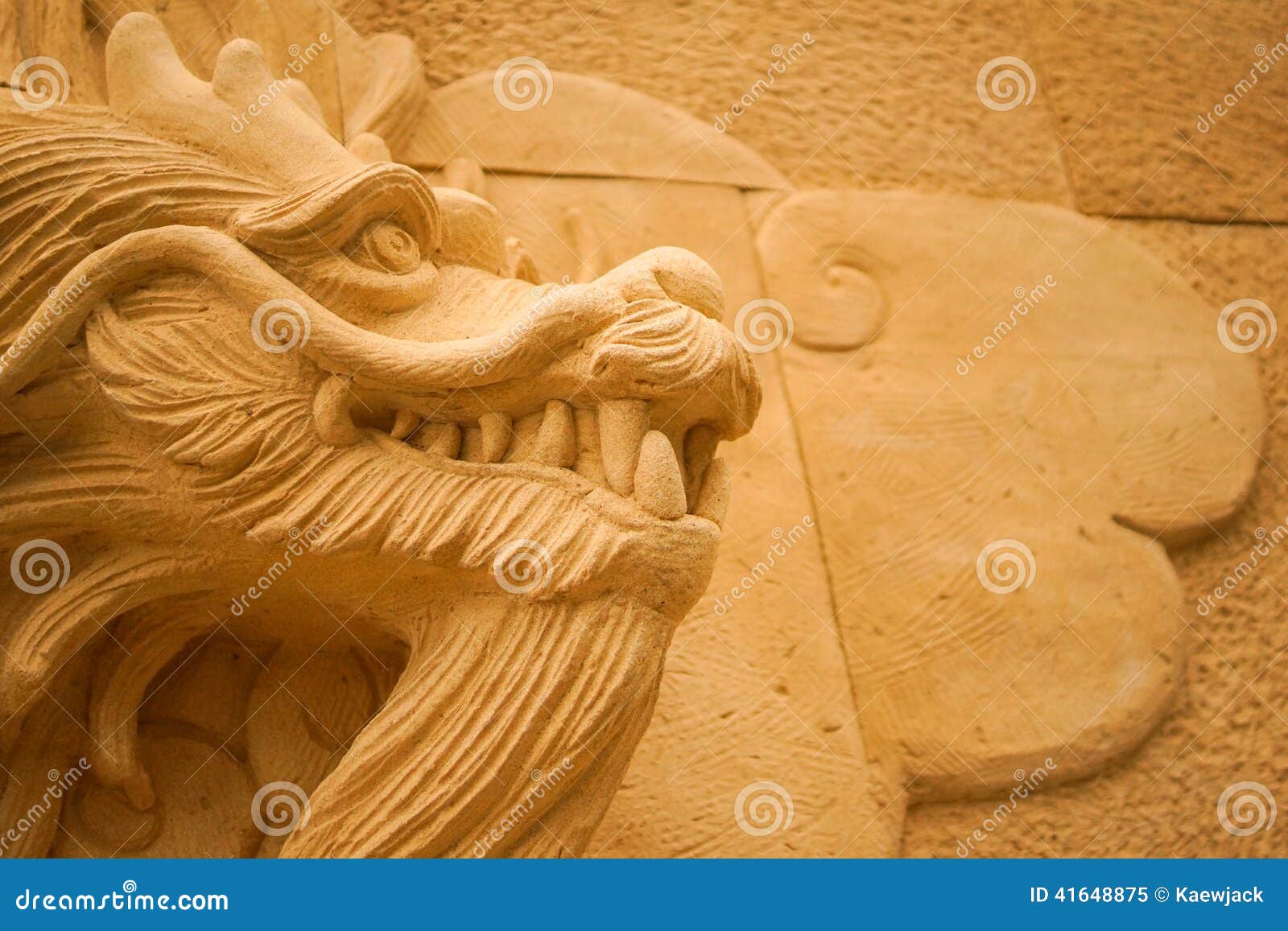 Close Up Texture of Dragon Wall Made from Natural Stock Image - Image ...