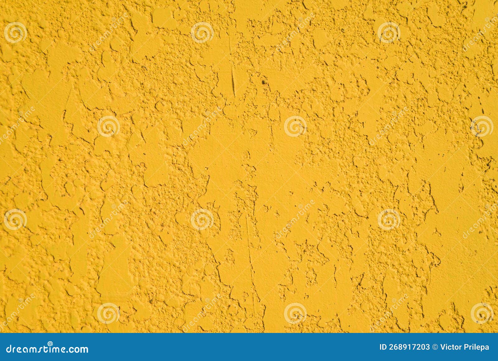 Close-up, the Texture of the Facade of Decorative Yellow Plaster. Stock ...