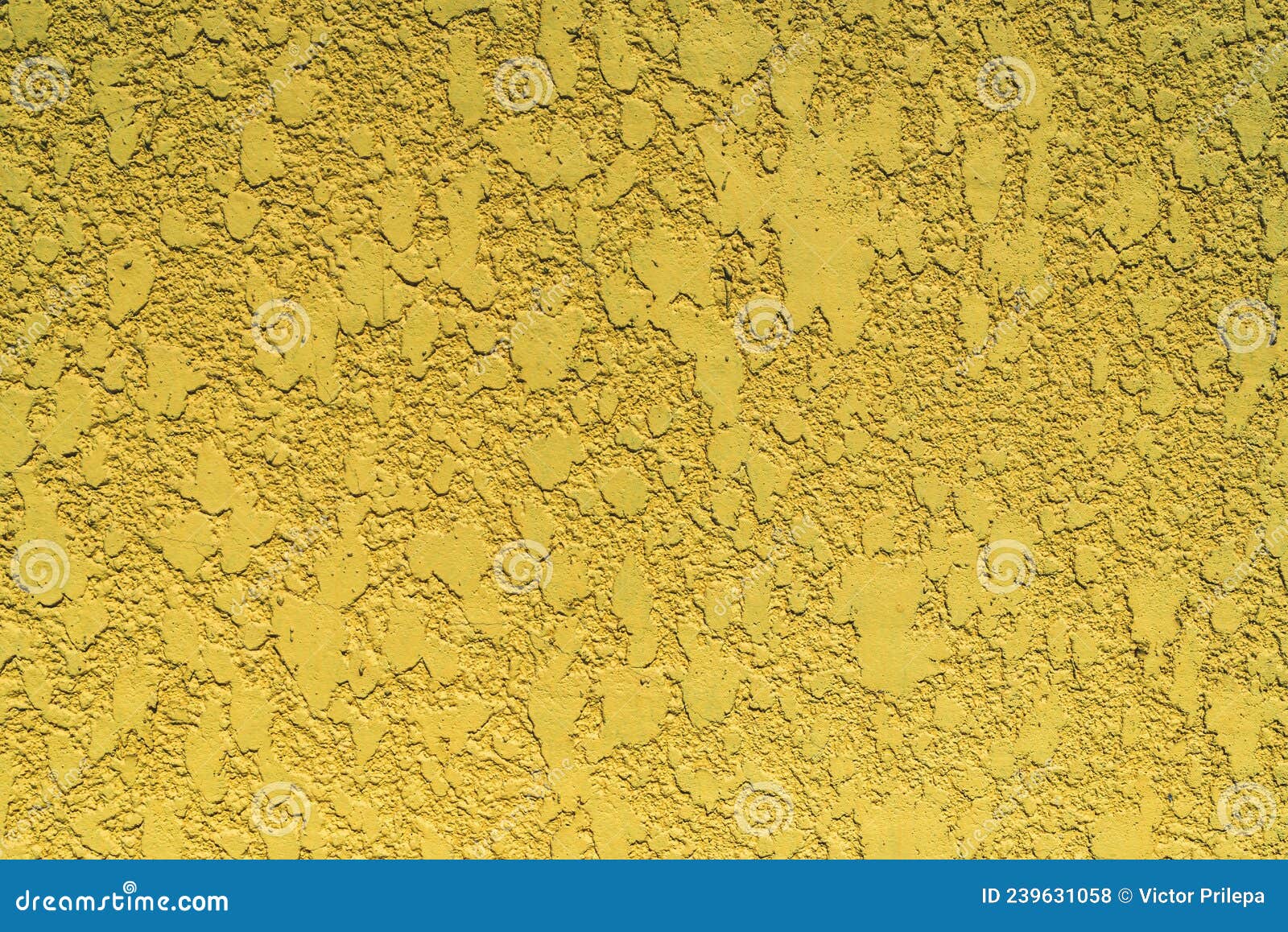 Close-up, the Texture of the Facade of Decorative Yellow Plaster Stock ...
