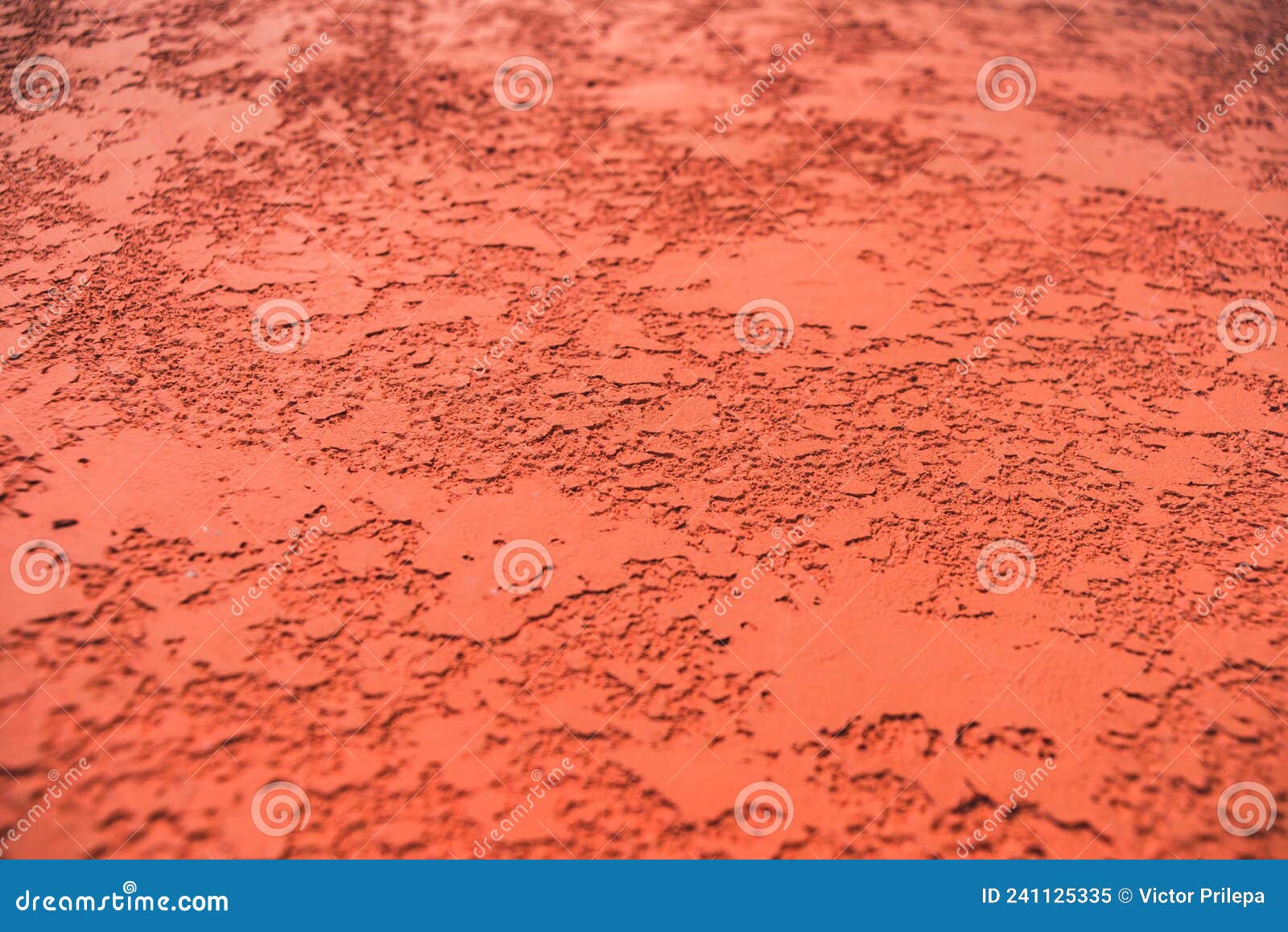 Close-up, Texture of a Facade Made of Decorative Red Plaster Stock ...