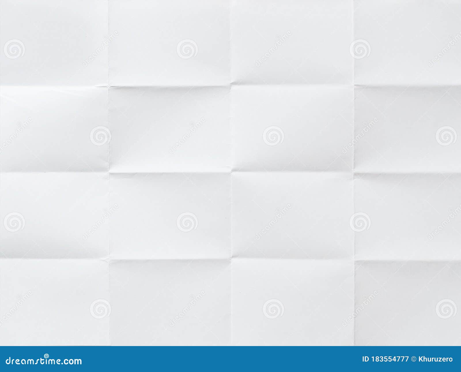 Texture of folded a4 paper stock image. Image of document - 183554777