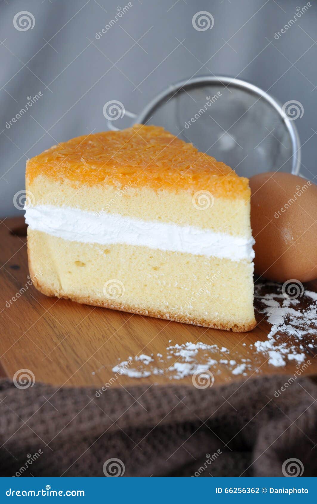Close Up Texture of Golden Layer Cake Stock Photo - Image of recipe ...