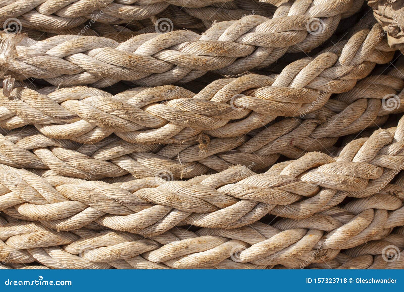 Close Up Texture Heap of Strong Ropes Stock Photo - Image of close ...